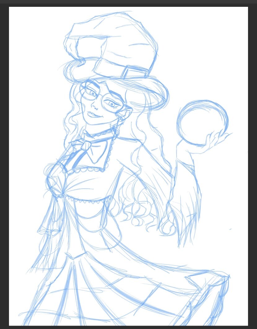 ArtStation - witch sketches