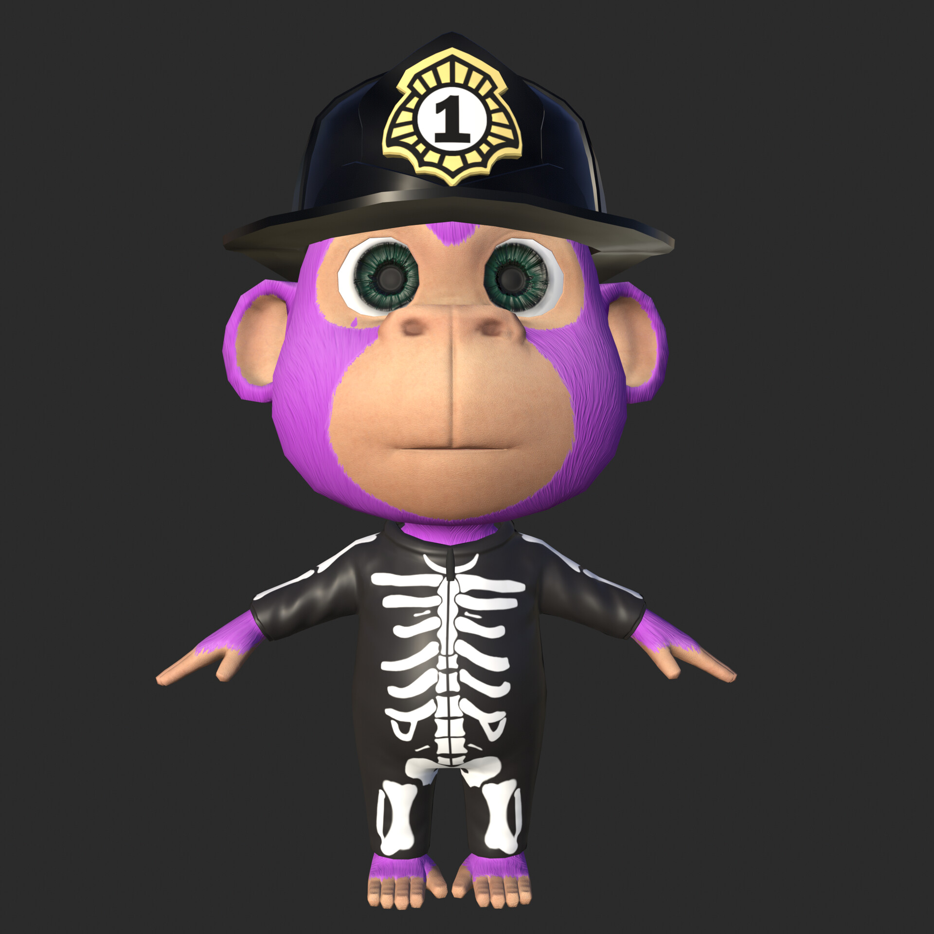 ArtStation - skull shirt_