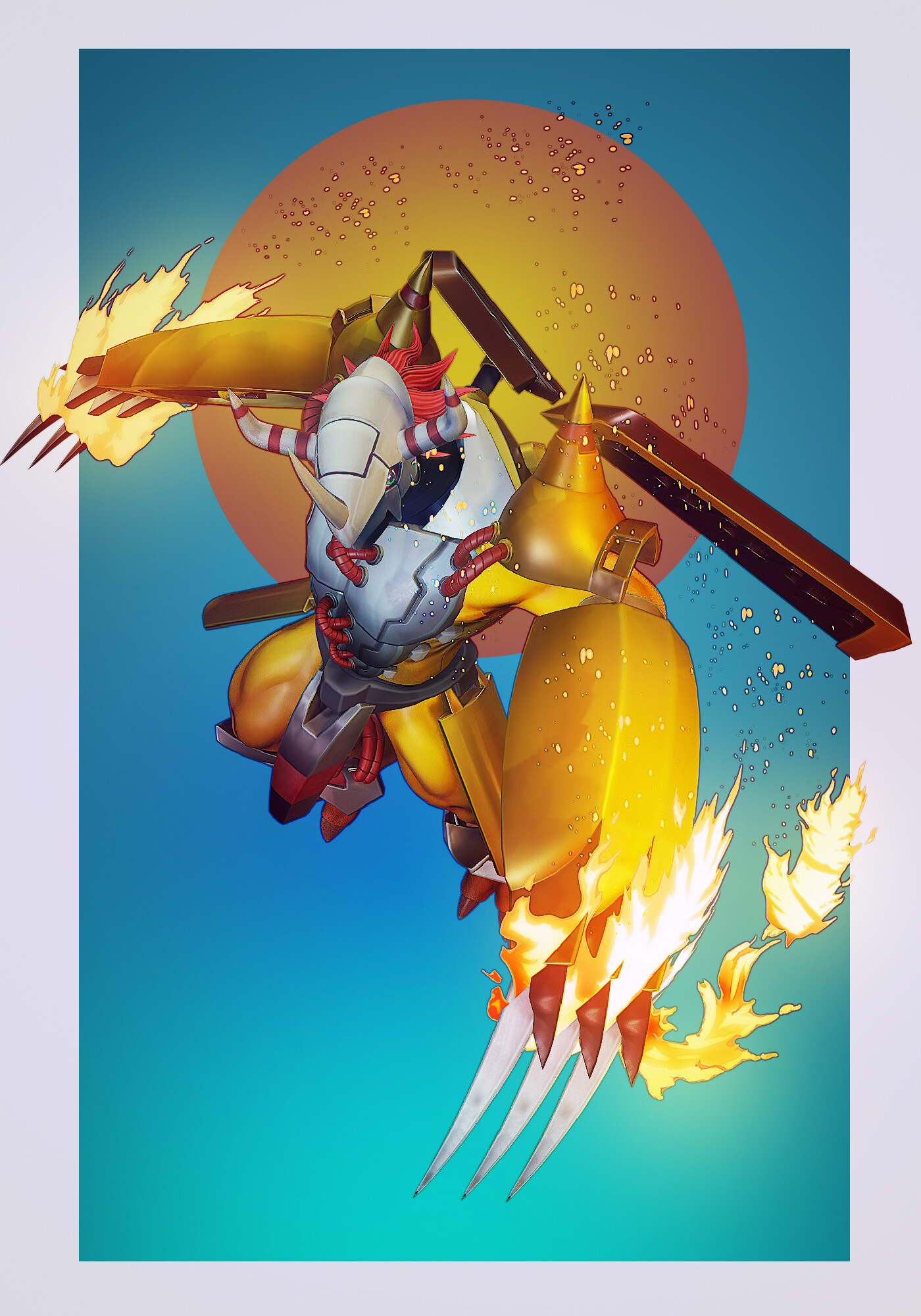 ArtStation - WarGreymon (Fan Art)