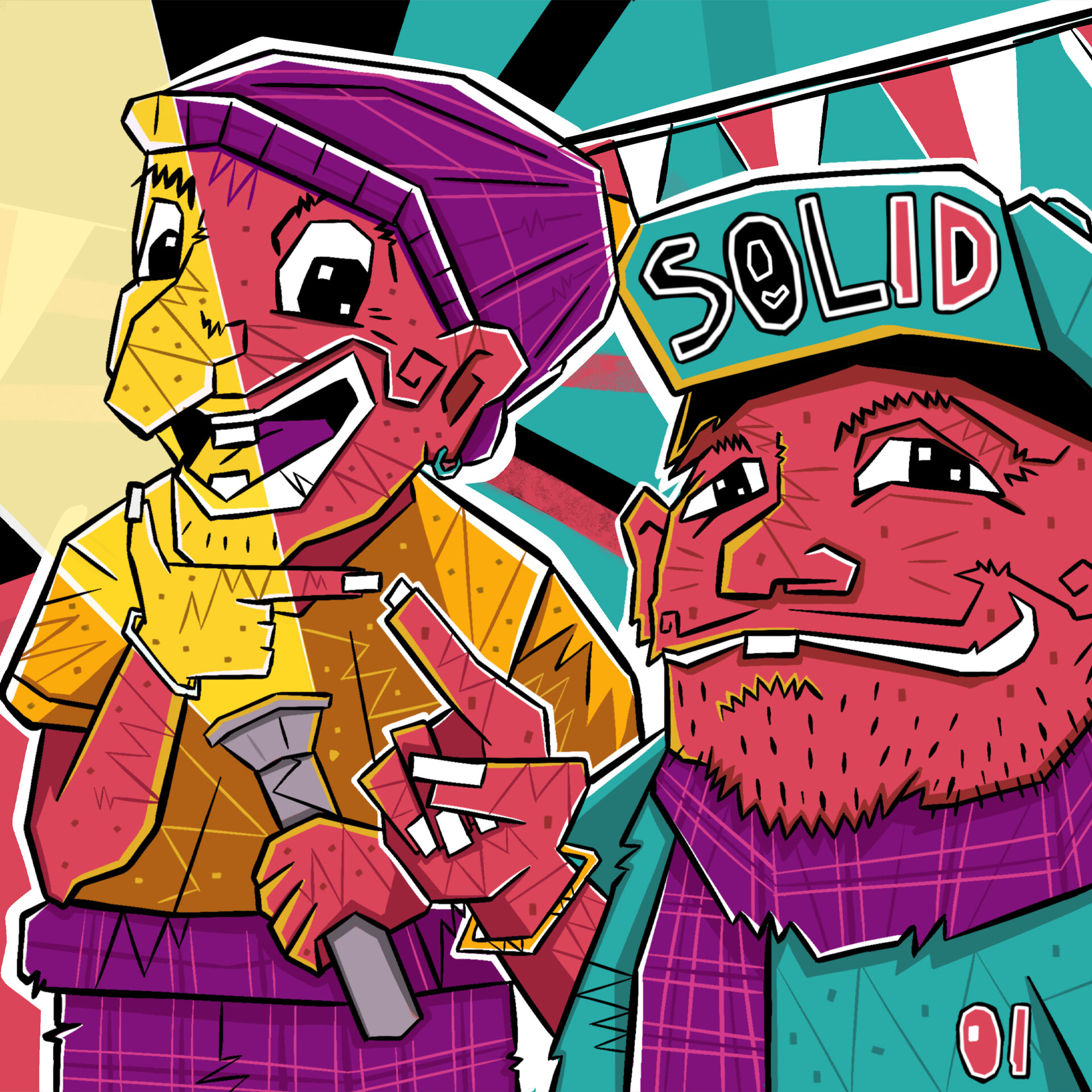 ArtStation - Punakawan Nge-Ronda