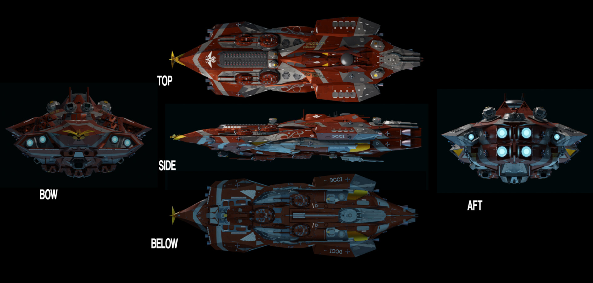 ArtStation - Imperial Ship 701 Stingray [WIP]