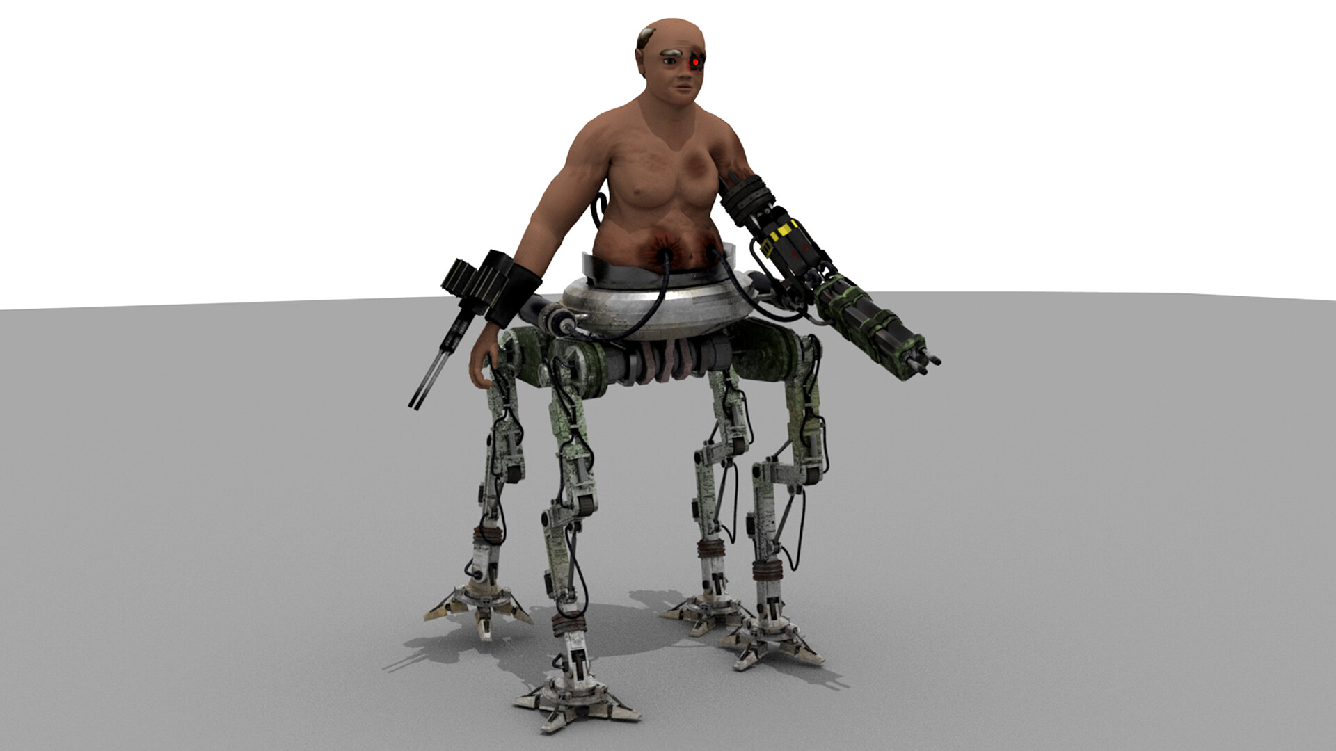 ArtStation - Cyborg Monster