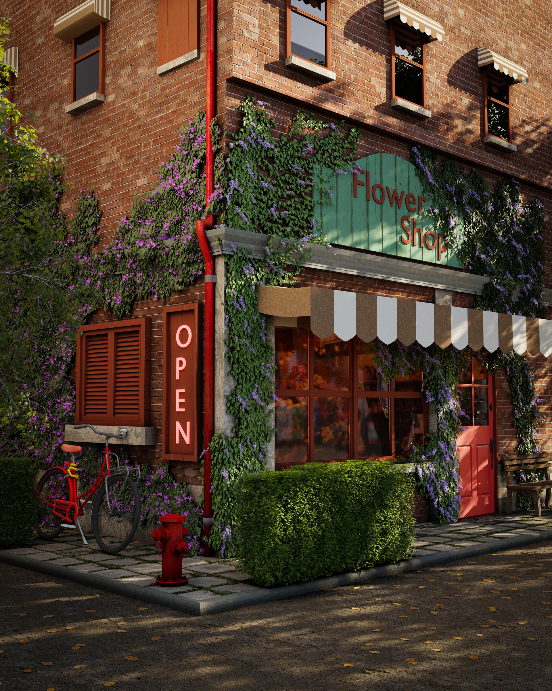 ArtStation - Flower Shop