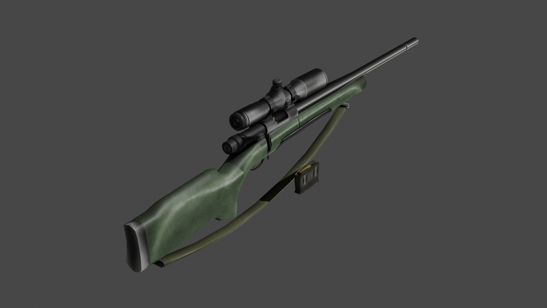 ArtStation - Unannounced Half-Life Mod: M40A1 Sniper rifle