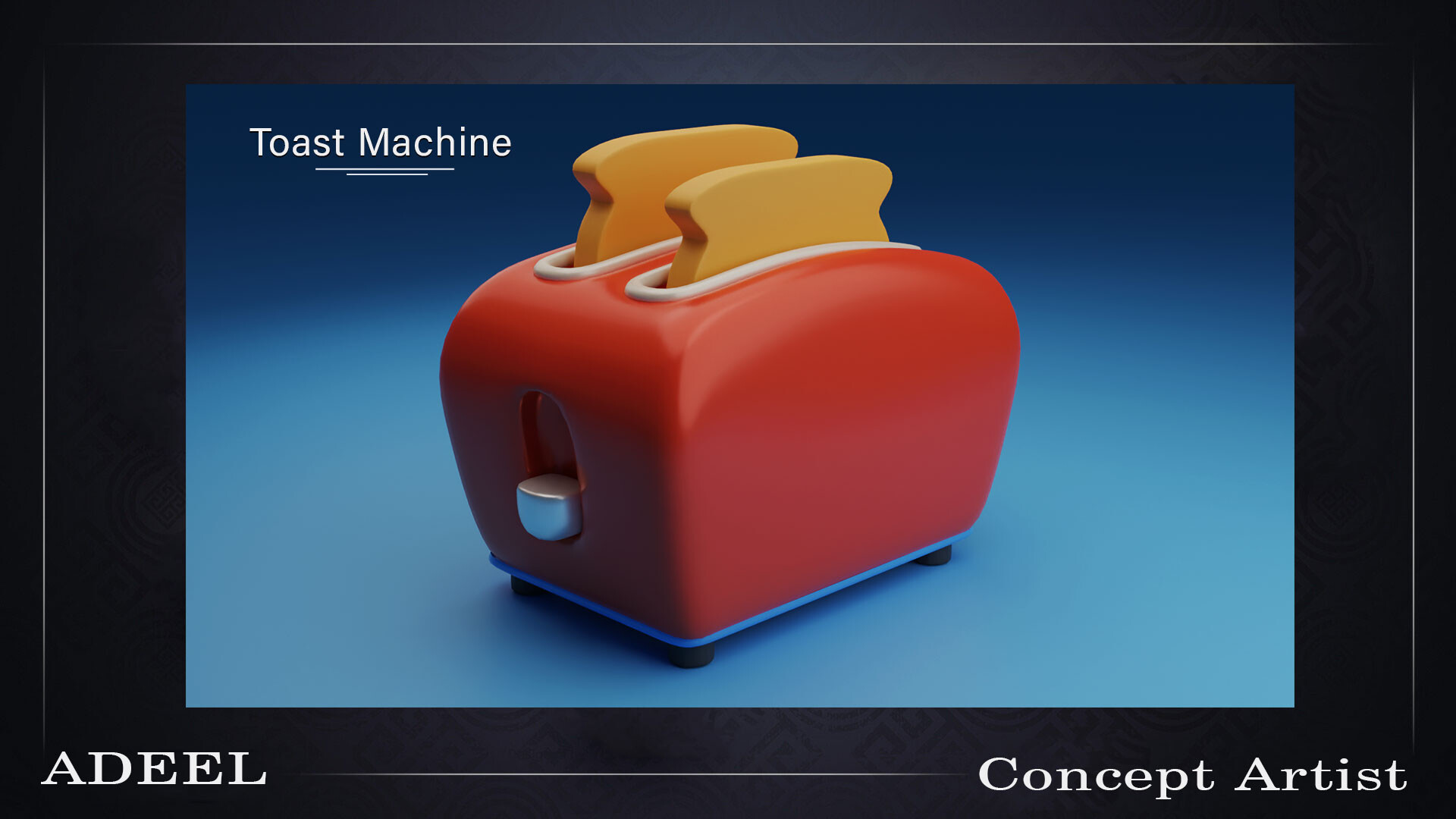 ArtStation - Toast Machine 3D