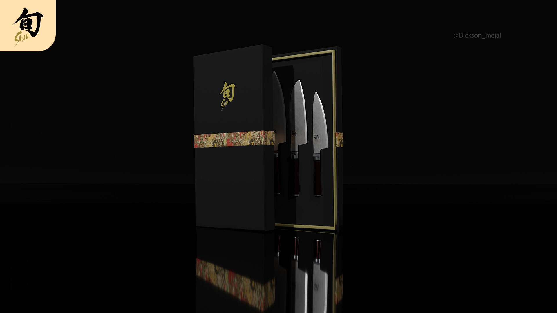 ArtStation - SHUN kitchen knives