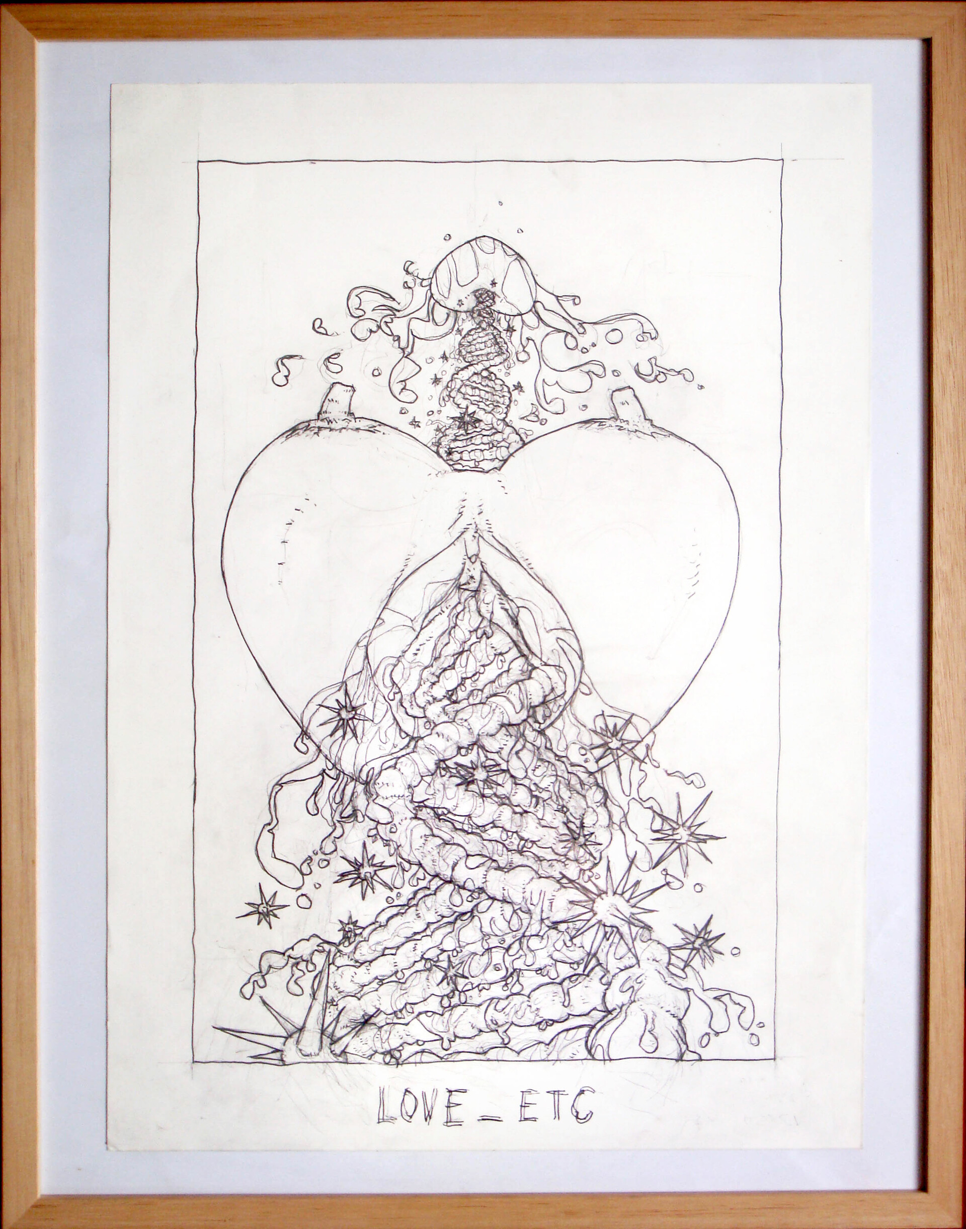 ArtStation - LOVE ETC original pencil drawing