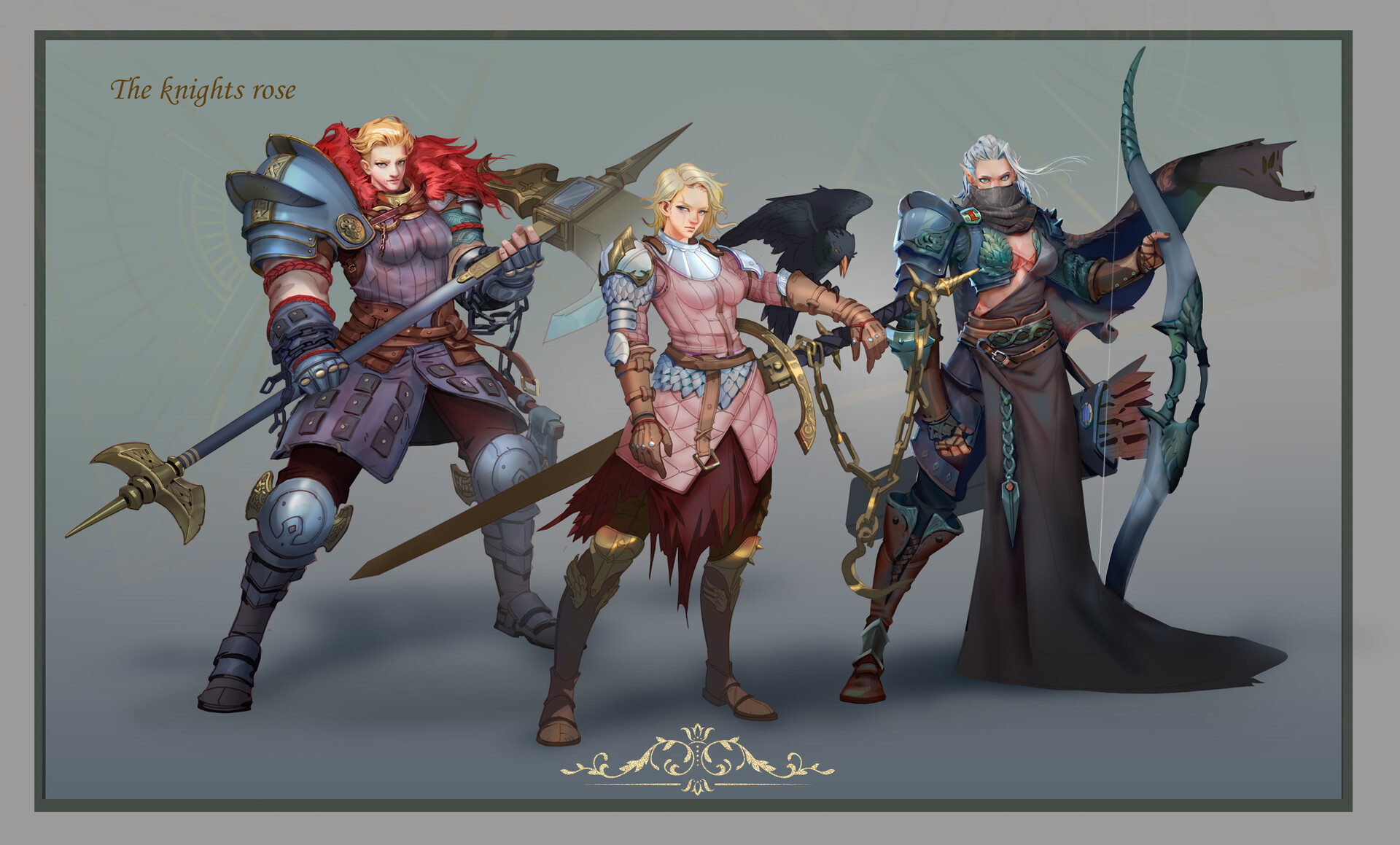 ArtStation - rose knight