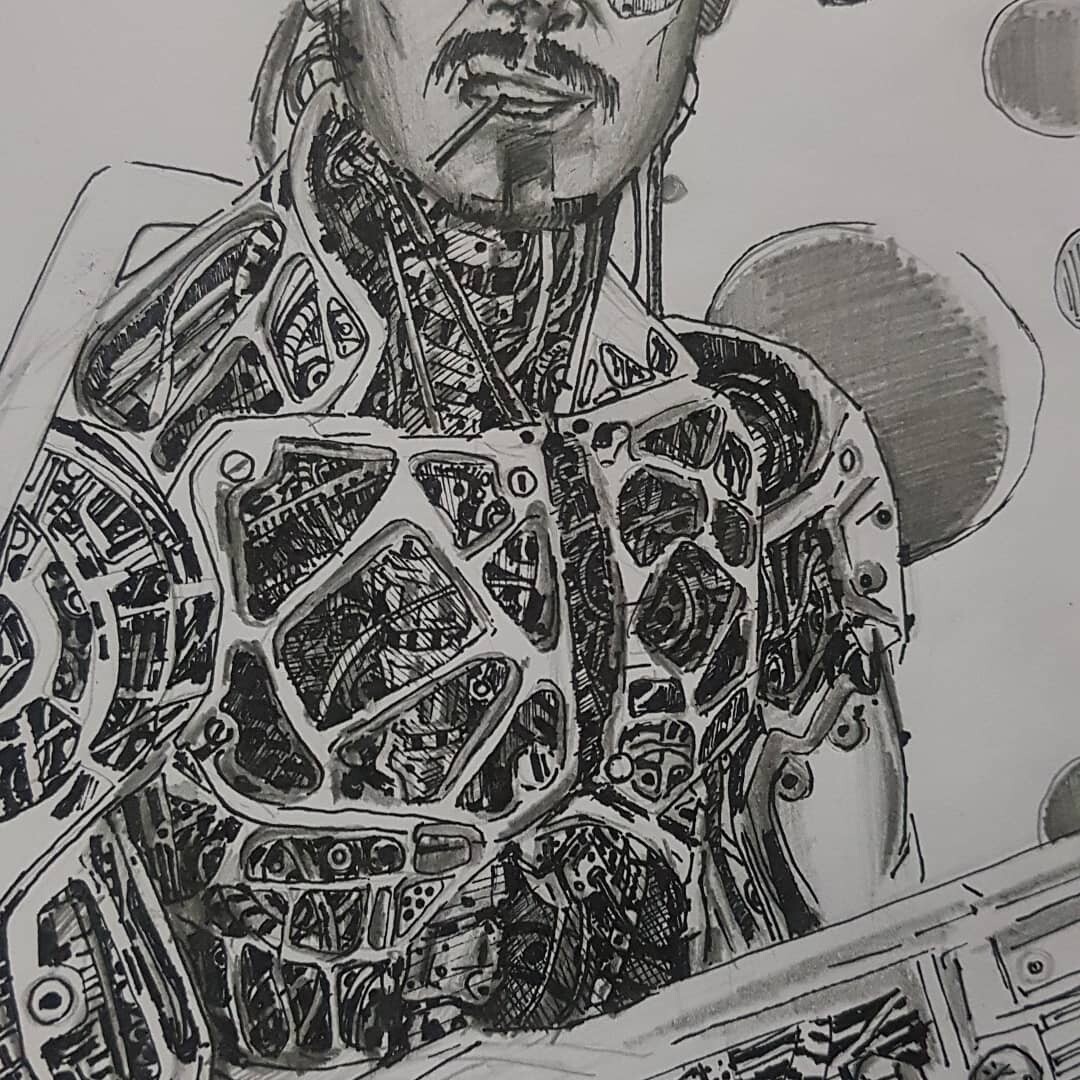 ArtStation - Pen and Ink sketch