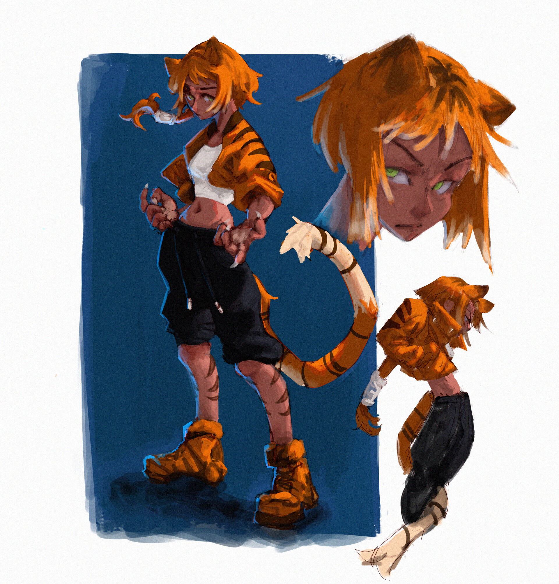 ArtStation - Tiger character