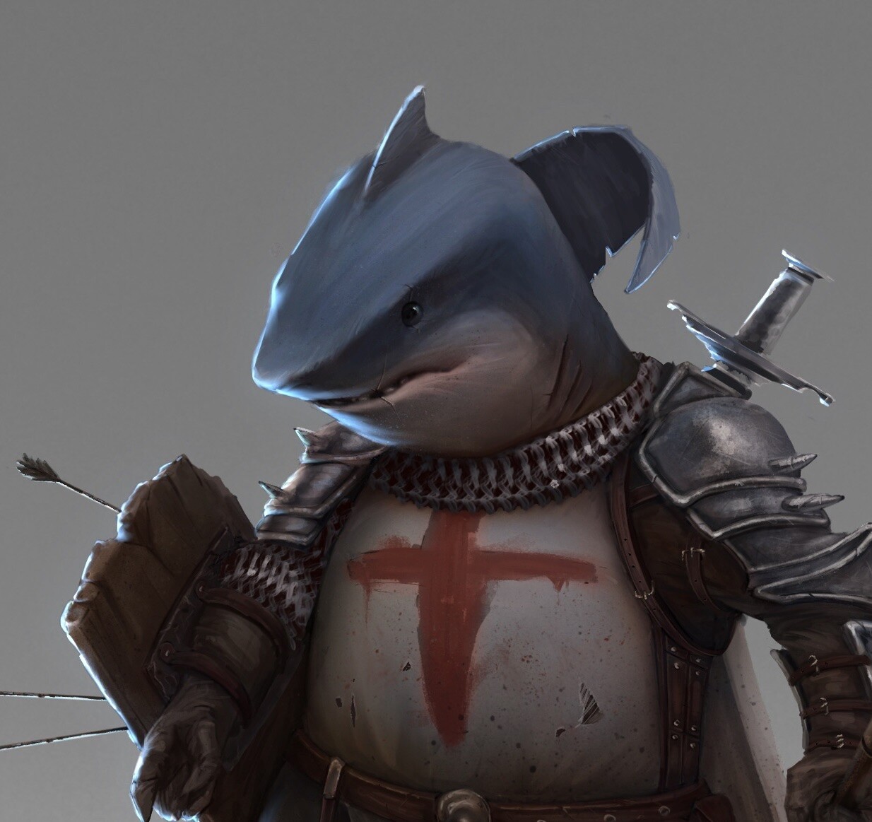 ArtStation - Templar shark!!! :)