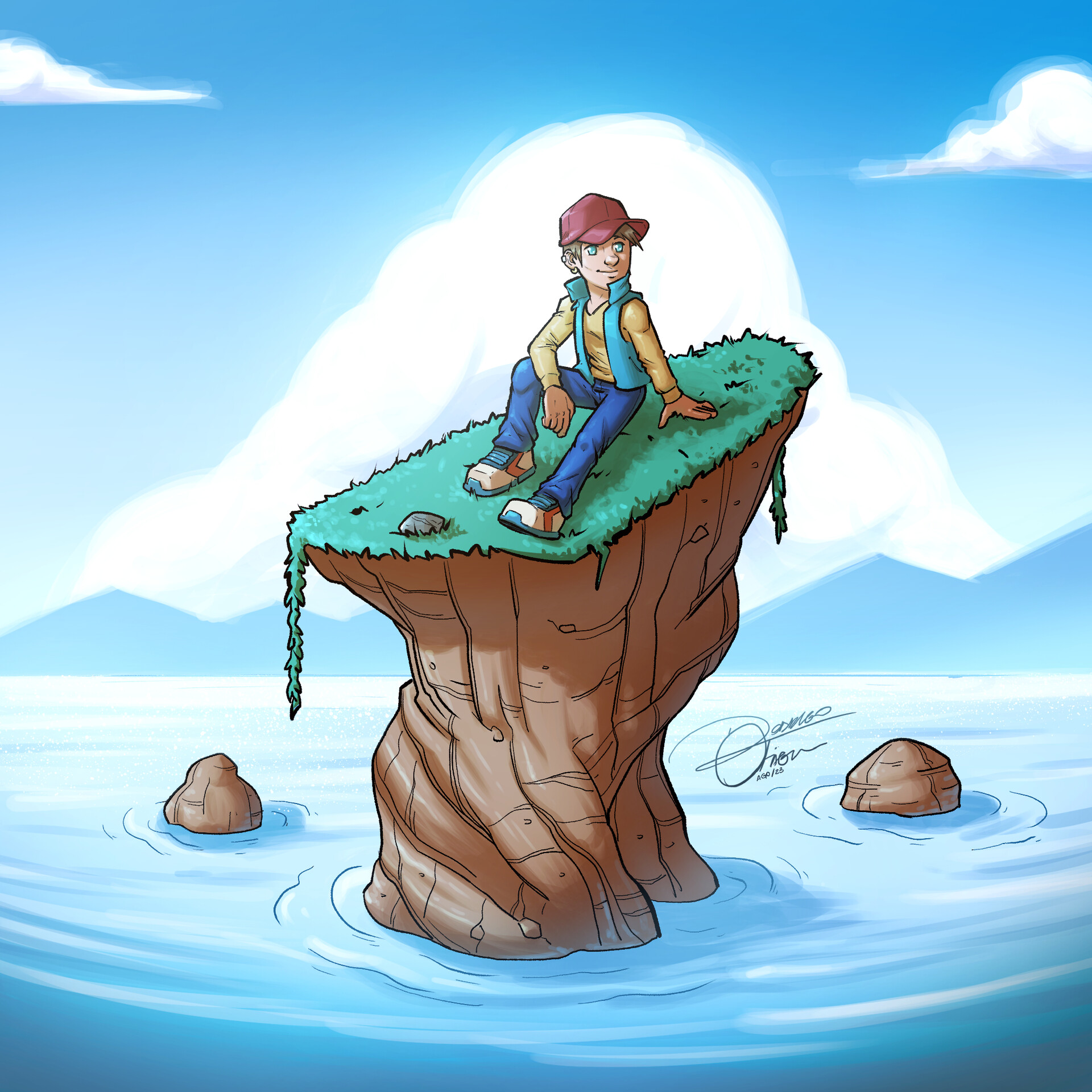 ArtStation - Calm Place