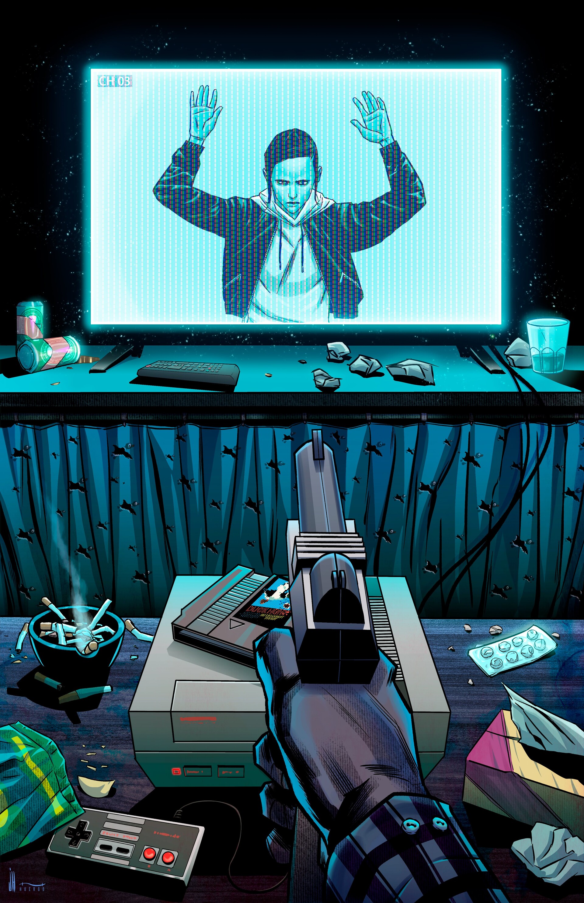 ArtStation - THE ZAPPER COVER