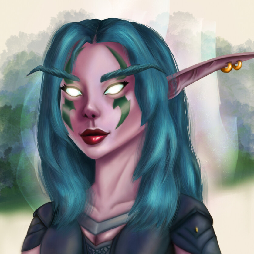 ArtStation - Wow Night Elf