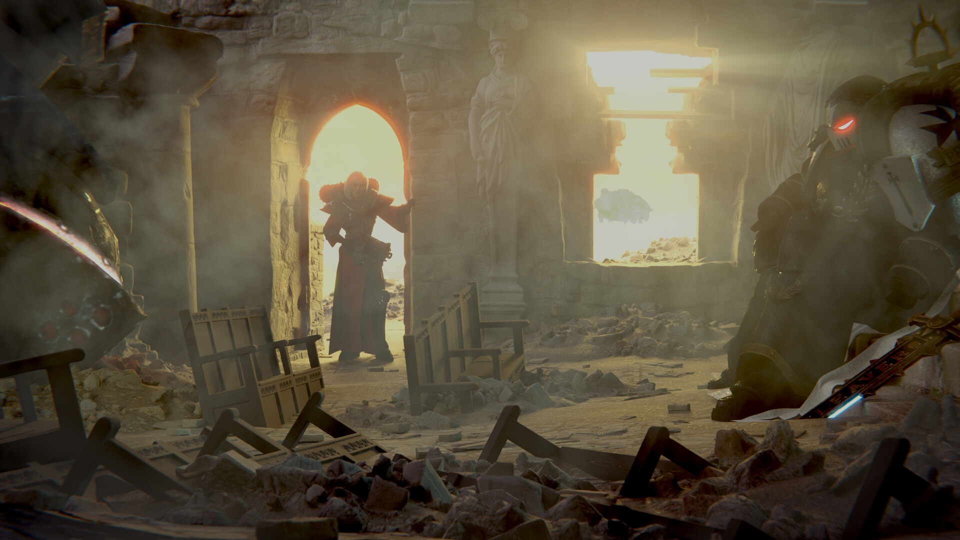 ArtStation - "The Templar and the Devoted"