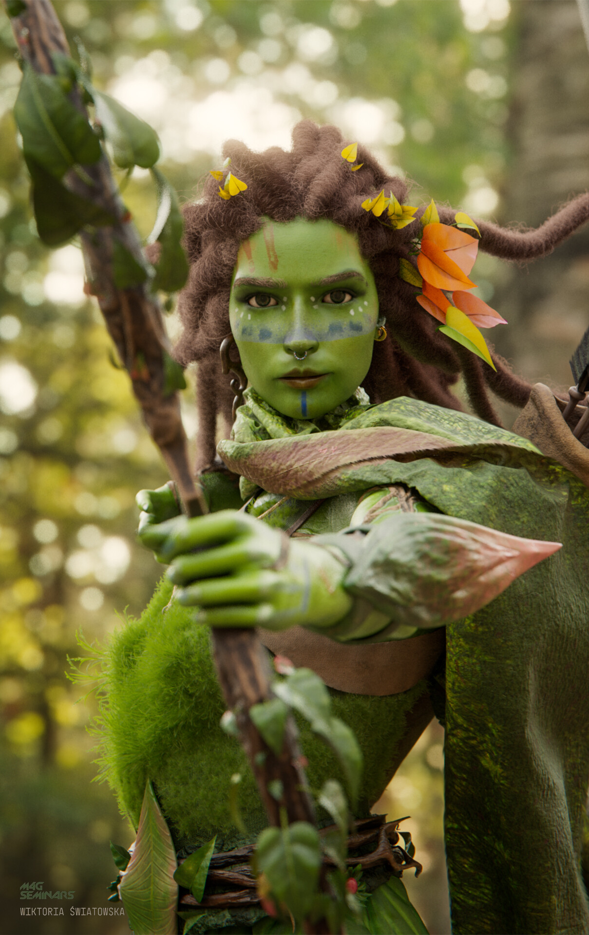 dryad cosplay