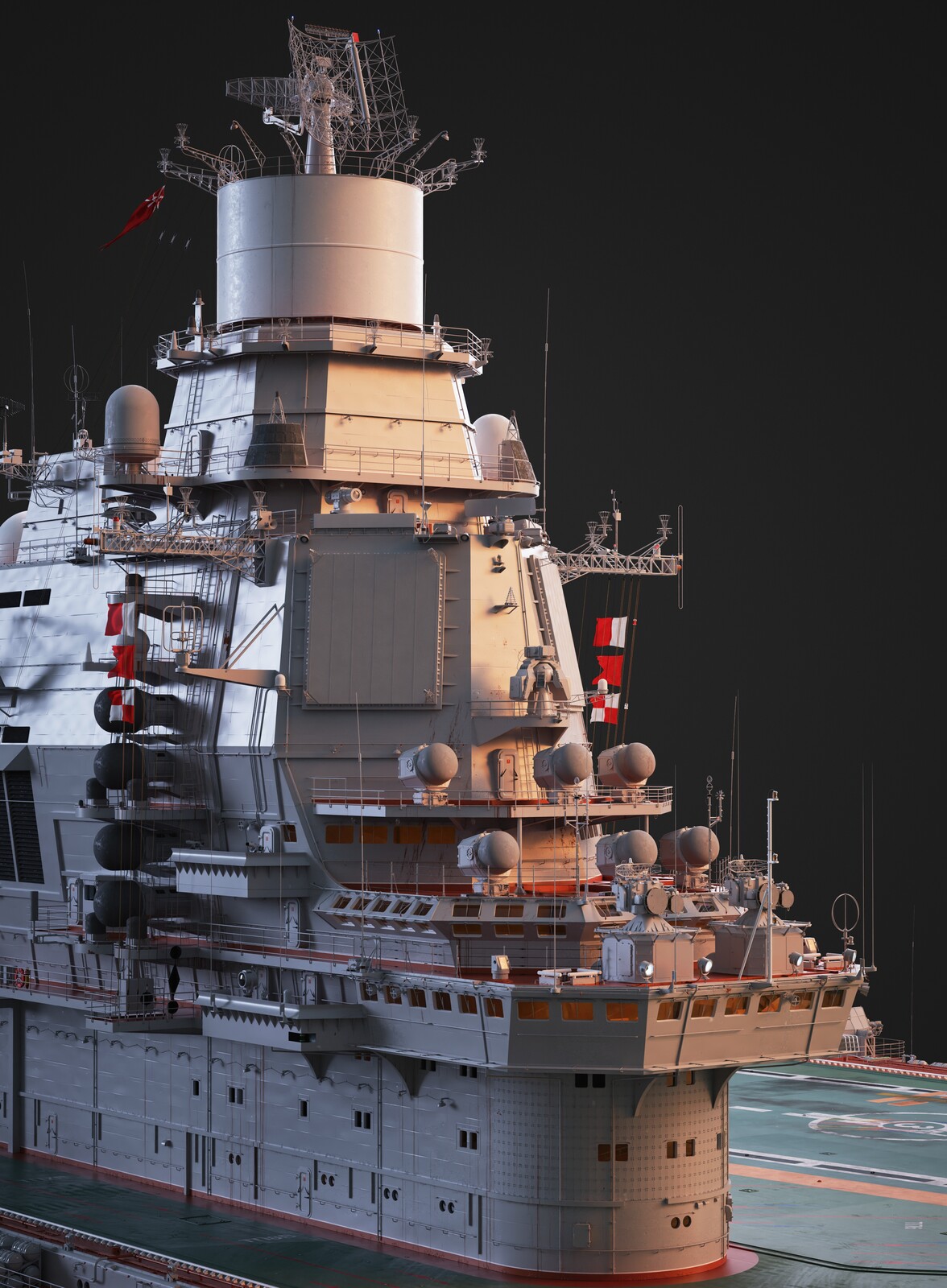 Jamison Cunningham - Soviet Aircraft Carrier Project 1153 "Orel" - Studio