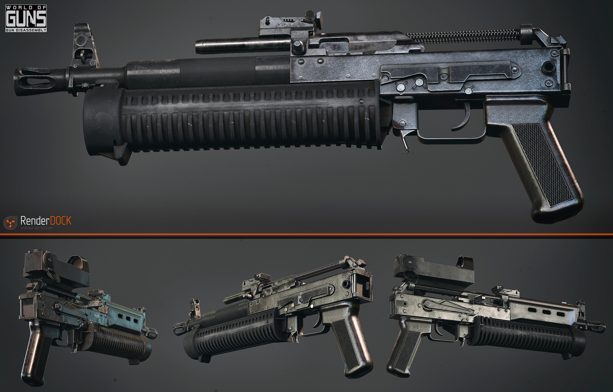 RenderDock - Bison PP-19 SMG