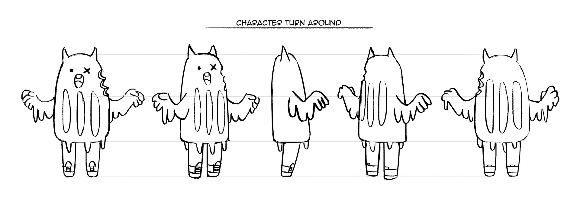 Thabang Martins - Ice-scream turn around (first year Preproduction work)