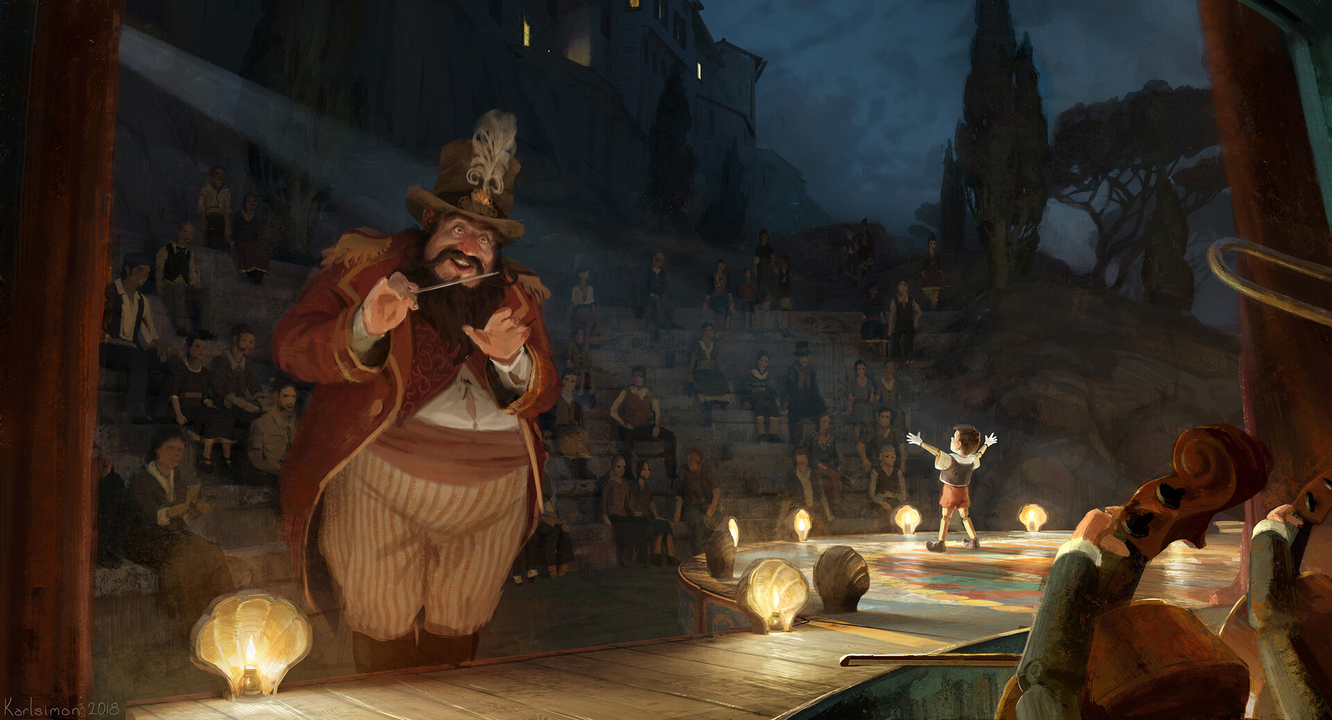 Karlsimon . - Pinocchio (2022) - Stromboli's Puppet Theatre