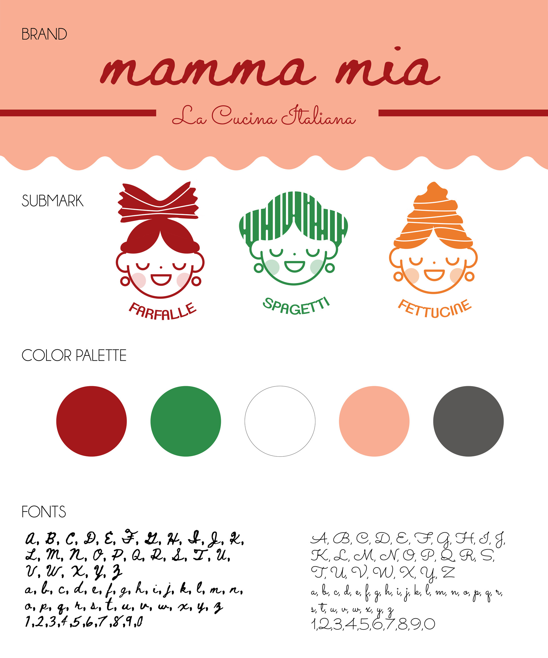 ArtStation - Brand Identity.01. Italian Food Restaurant
