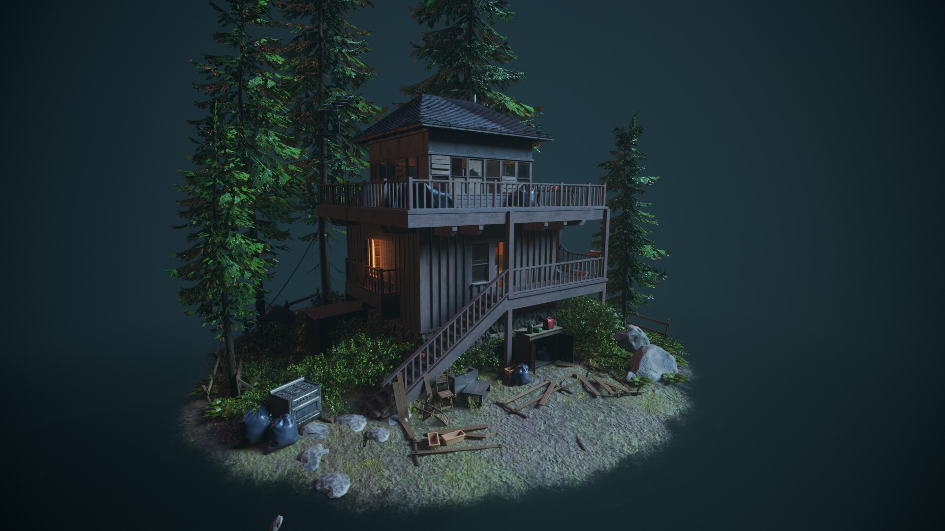 ArtStation - Firetower