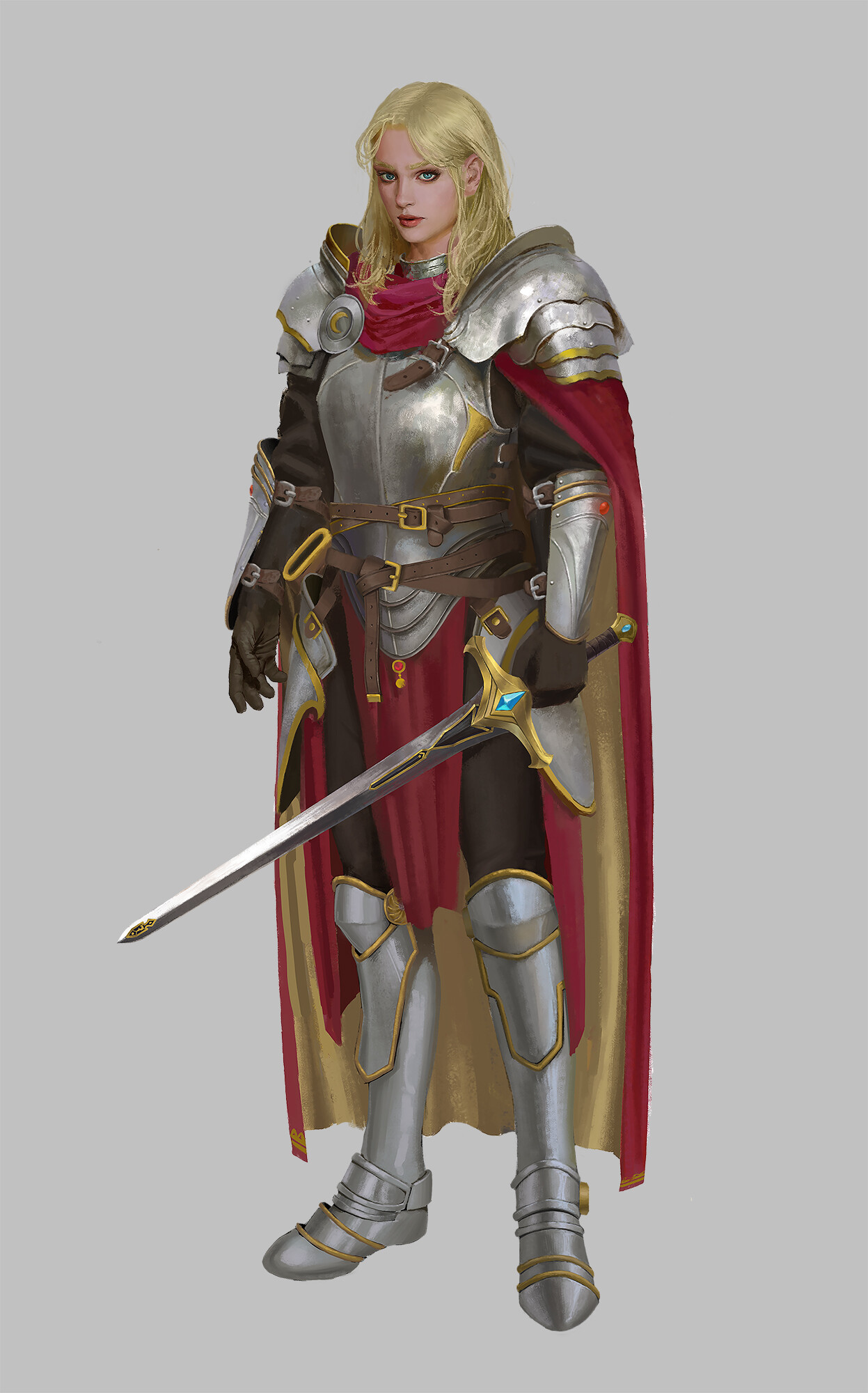 ArtStation - 银月侍卫(Silver Moon Guard)