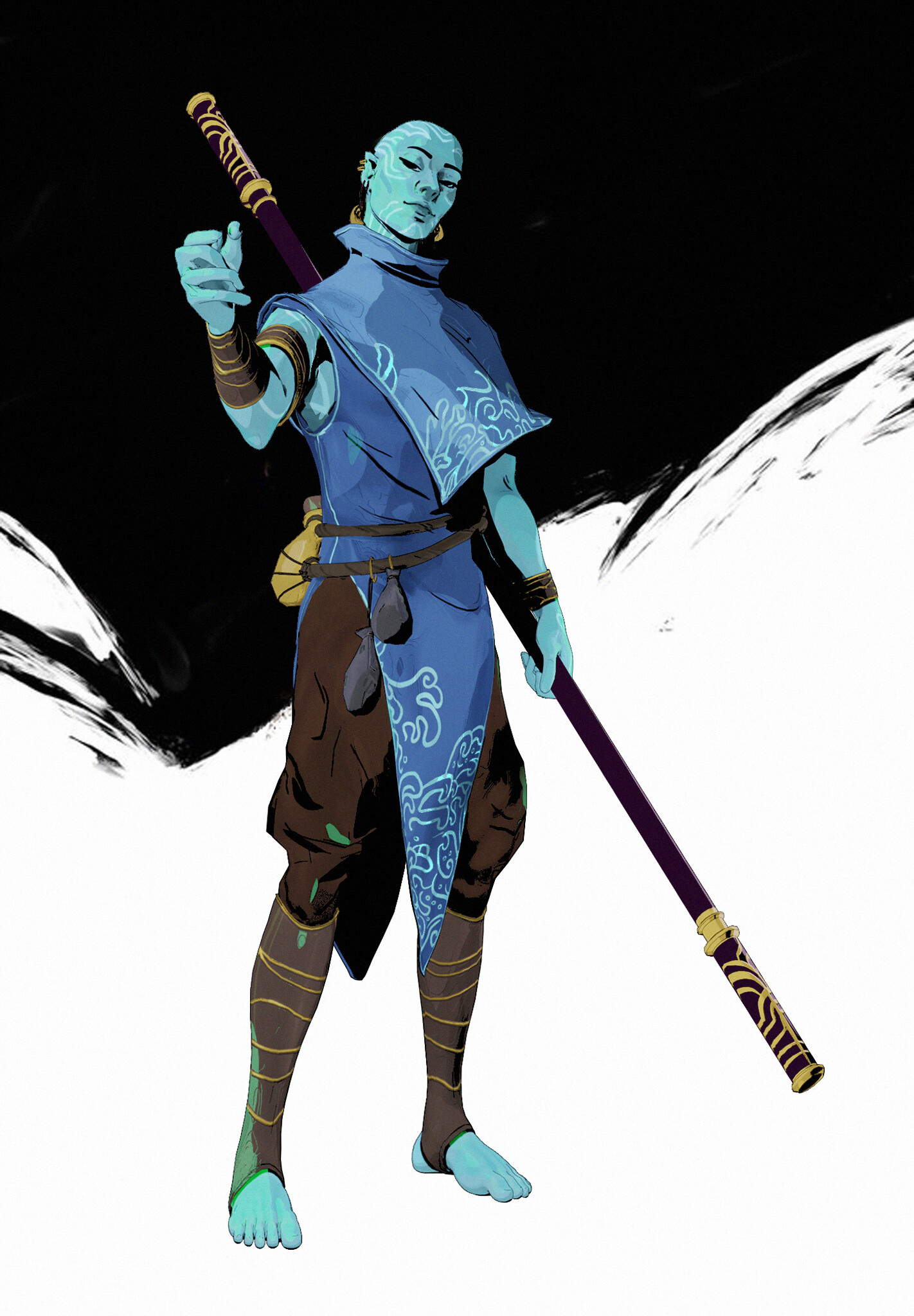 Artstation Monk 3d Fanart