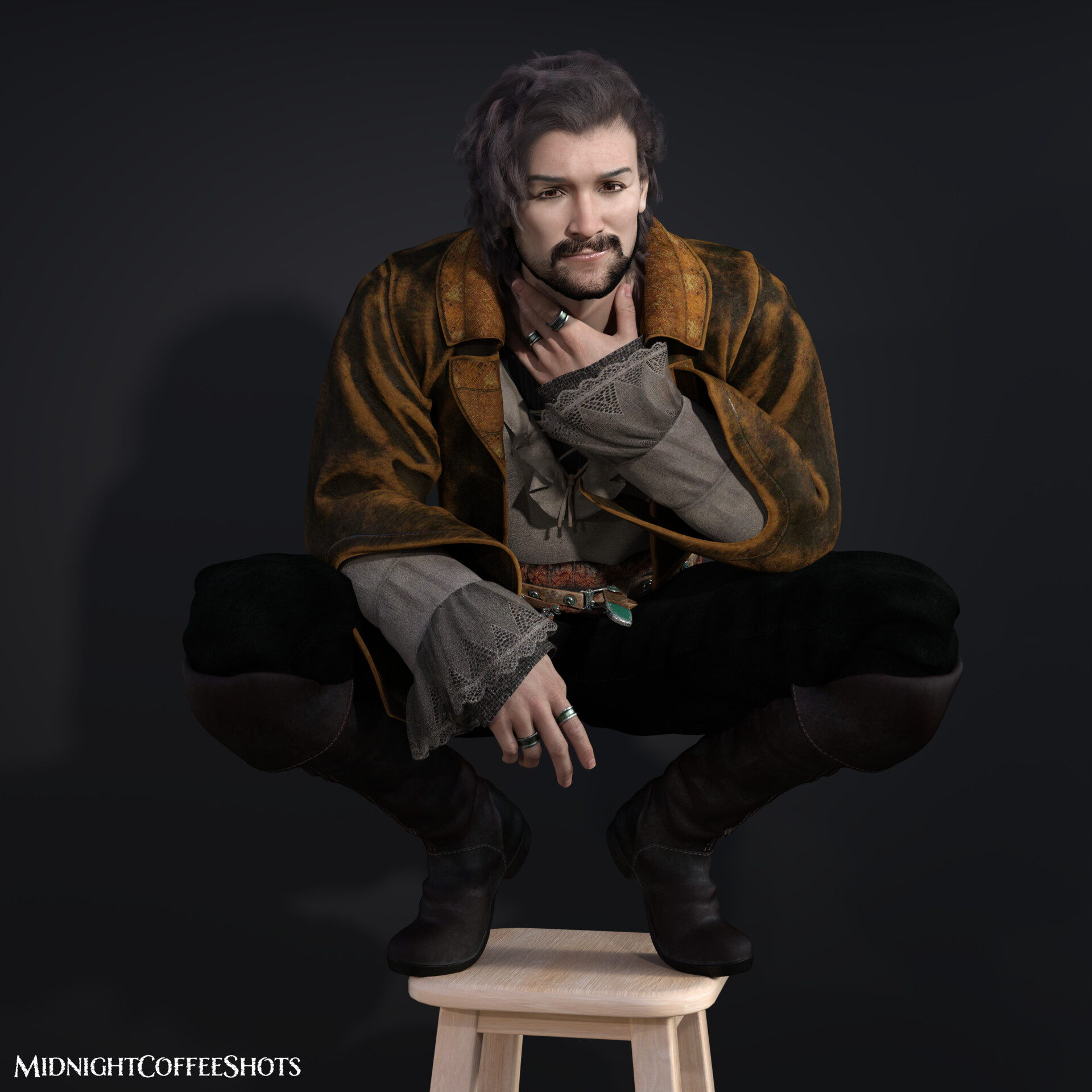 ArtStation - Dorian, the bard with no rizz