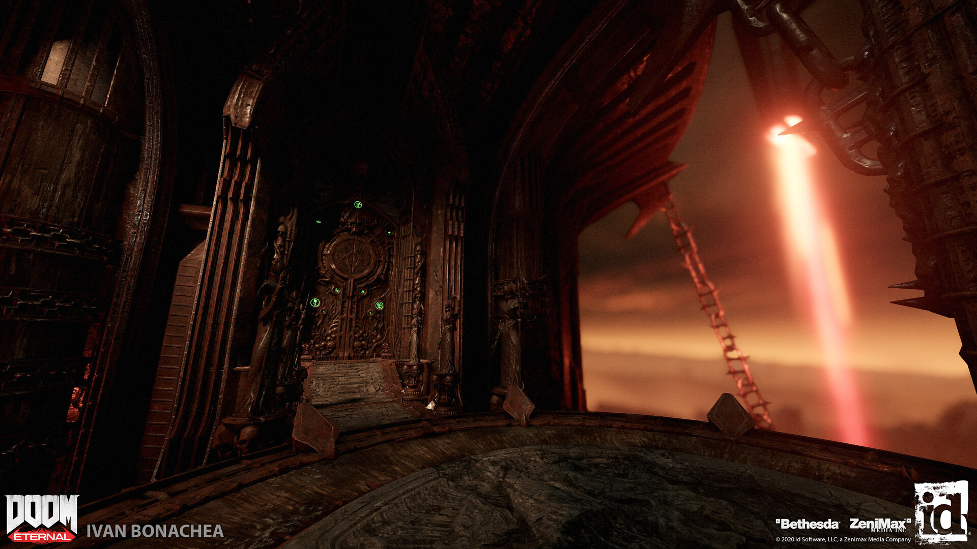 ArtStation - DOOM Eternal - Hell on Earth - Hell Citadel Exterior