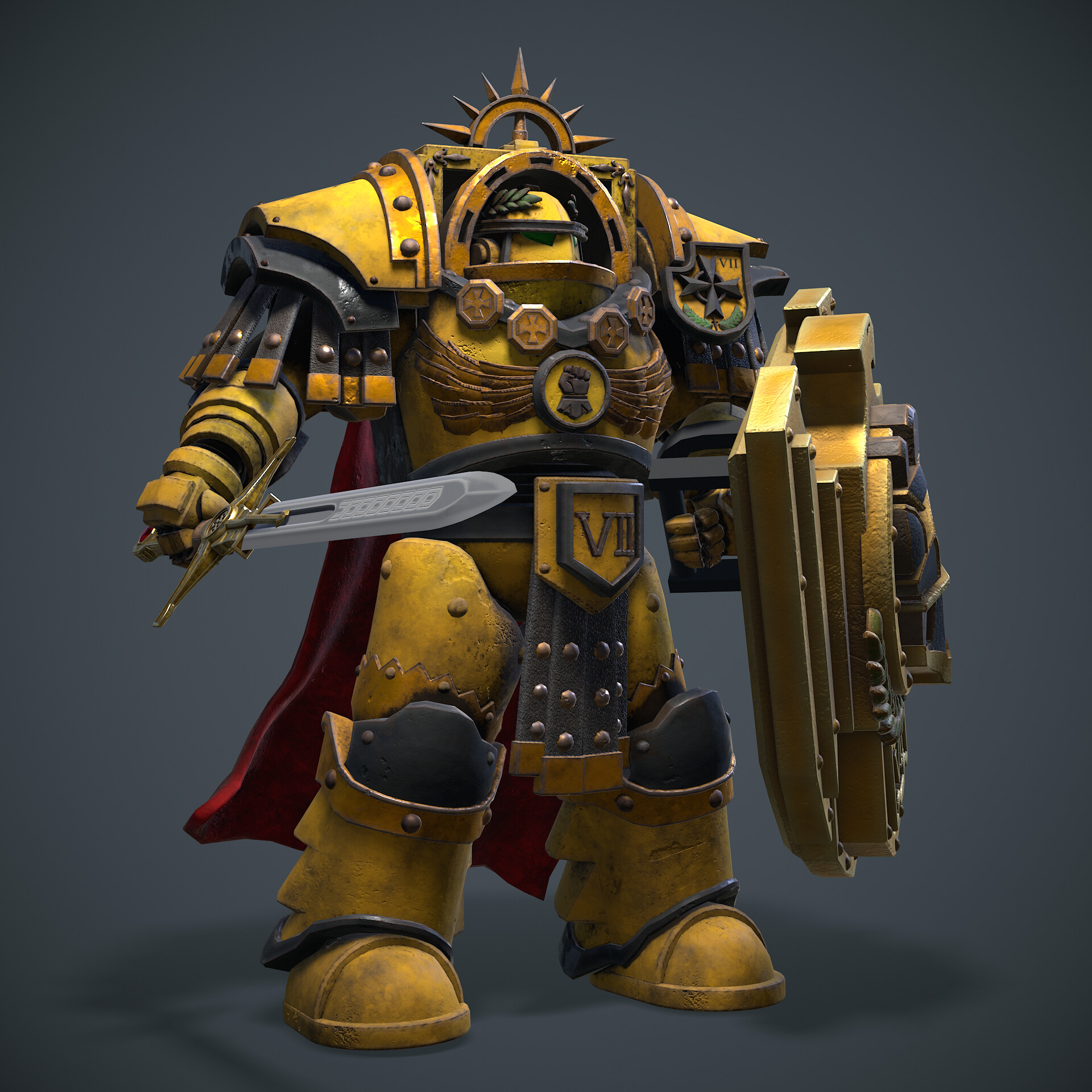 Benny Woolbert - Imperial Fists Cataphractii Terminator