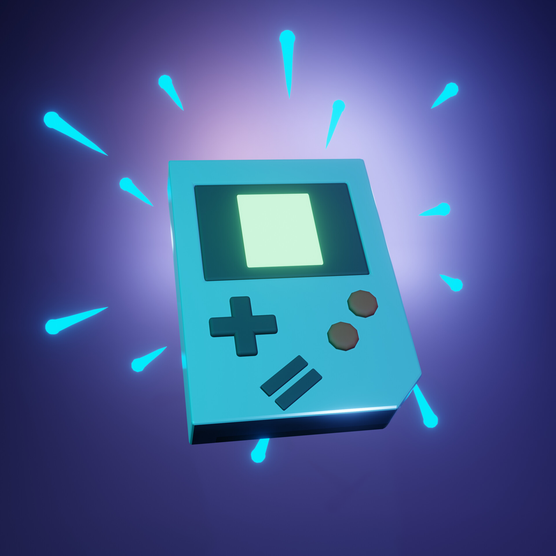 ArtStation - 3d game icon