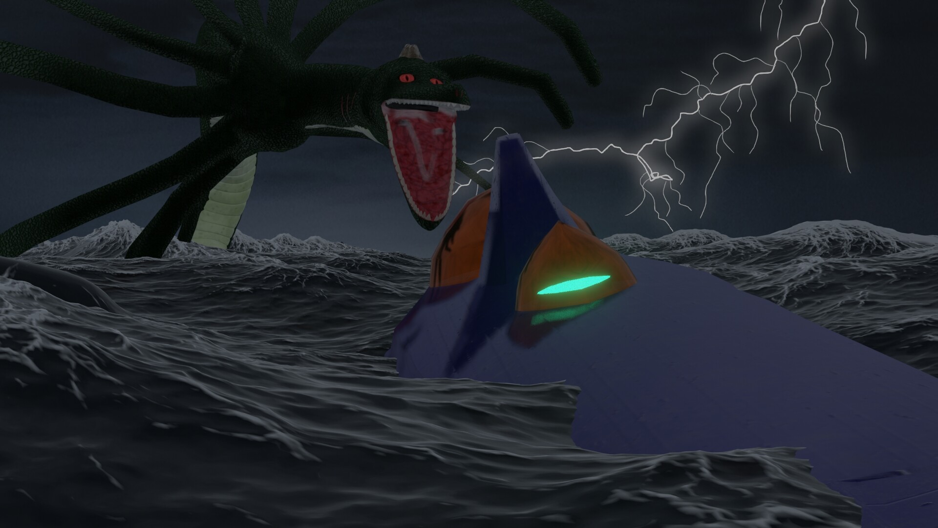 ArtStation - Widow's Trap vs Big Tuna