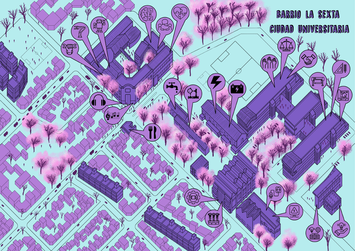 ArtStation - Axonometric map