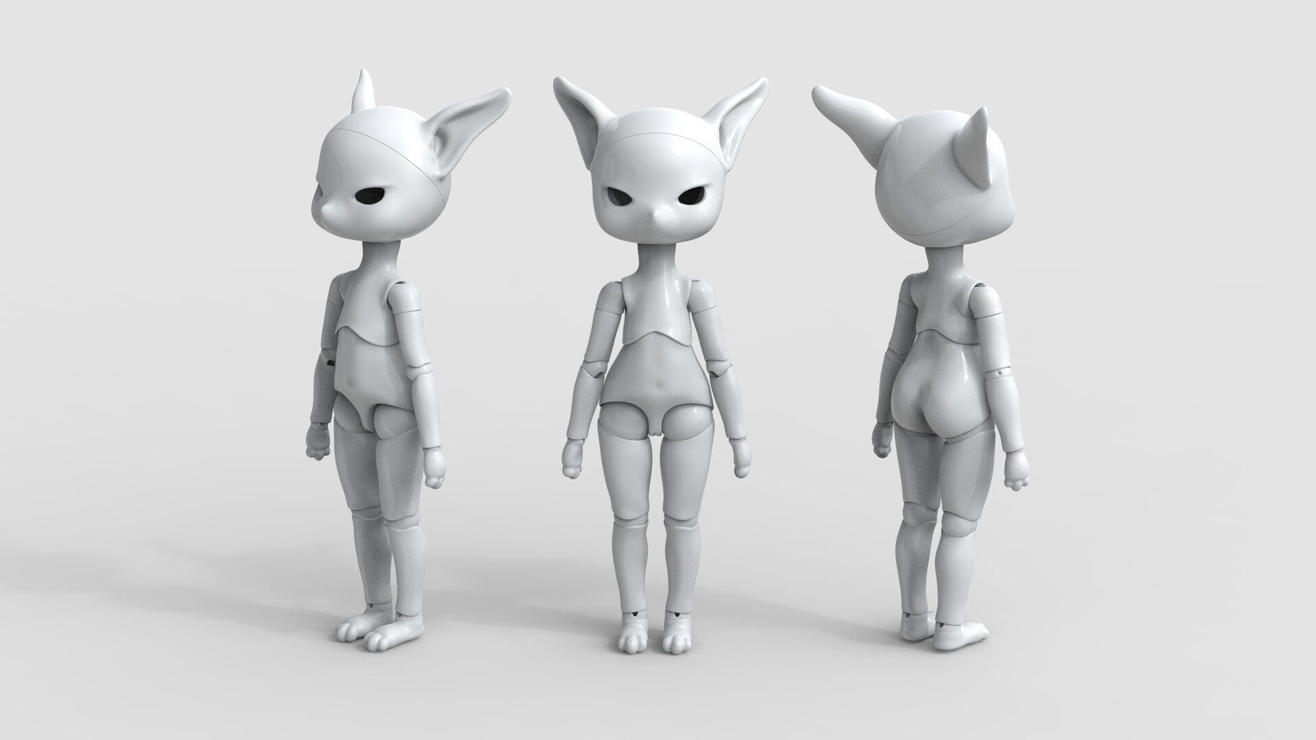 ArtStation - BJD doll Lacie ball joint doll
