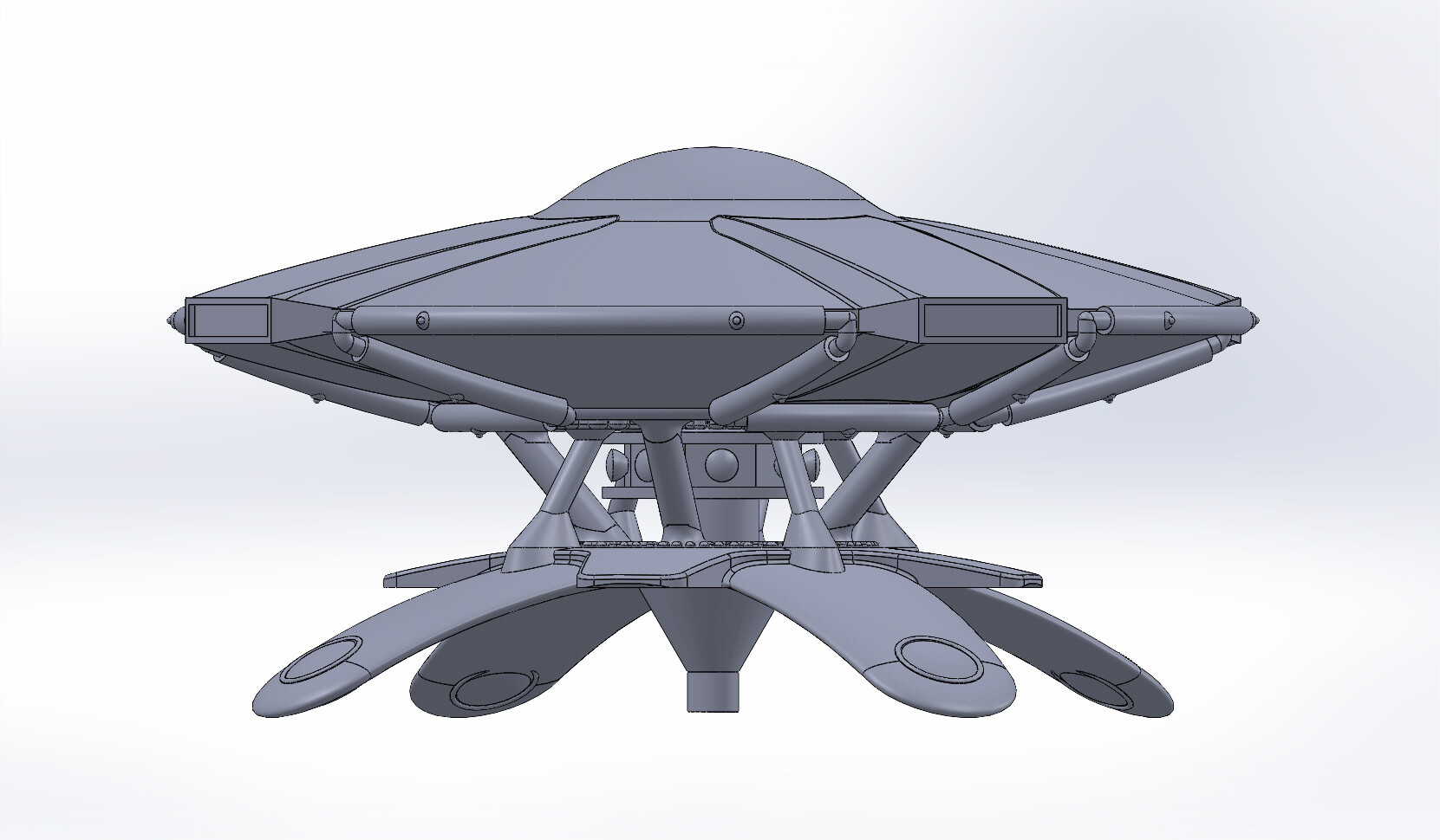 Terry Bridges - MOTHER Time Machine Model