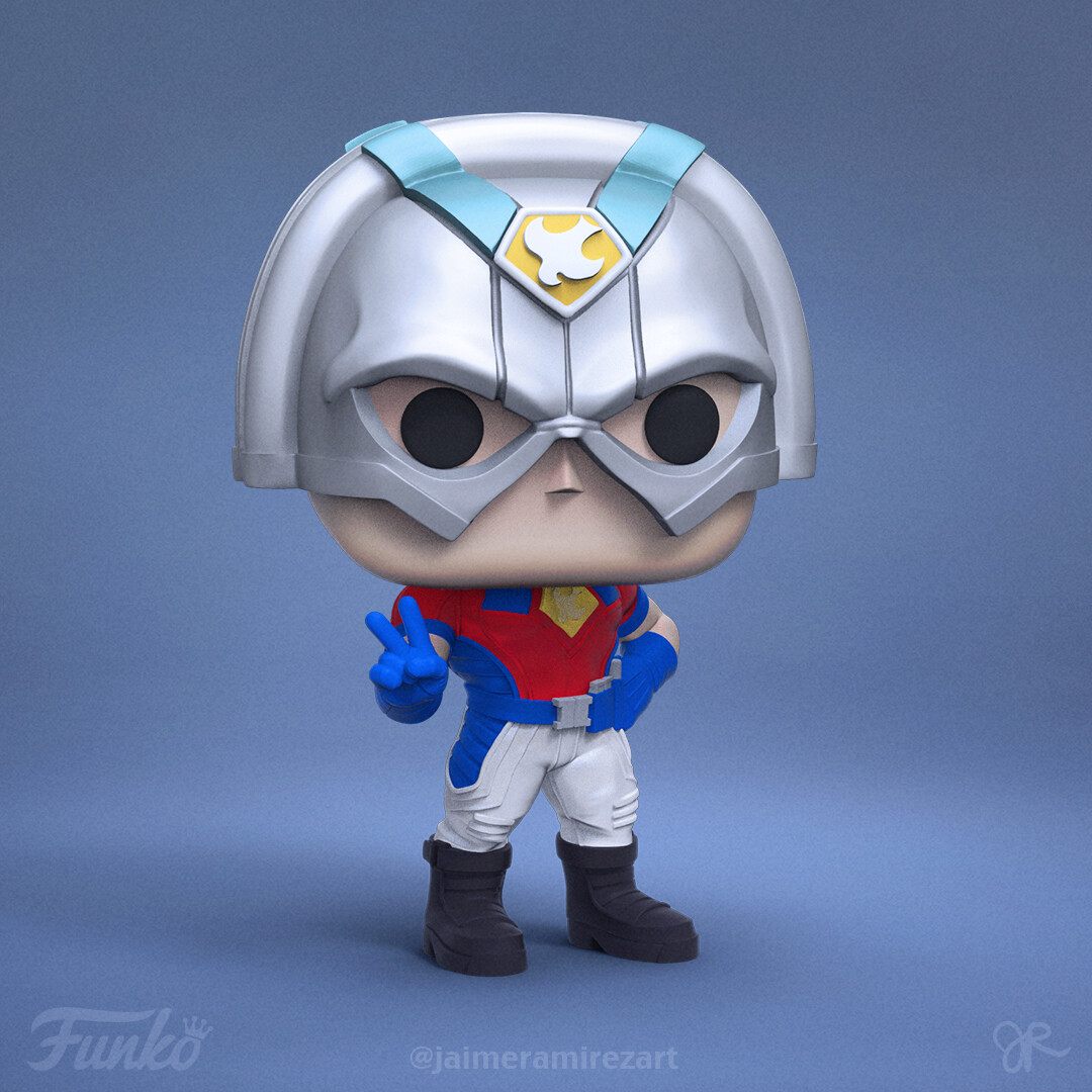Jaime Ramirez - Funko: POP Peacemaker - Peacemaker with Peace Sign