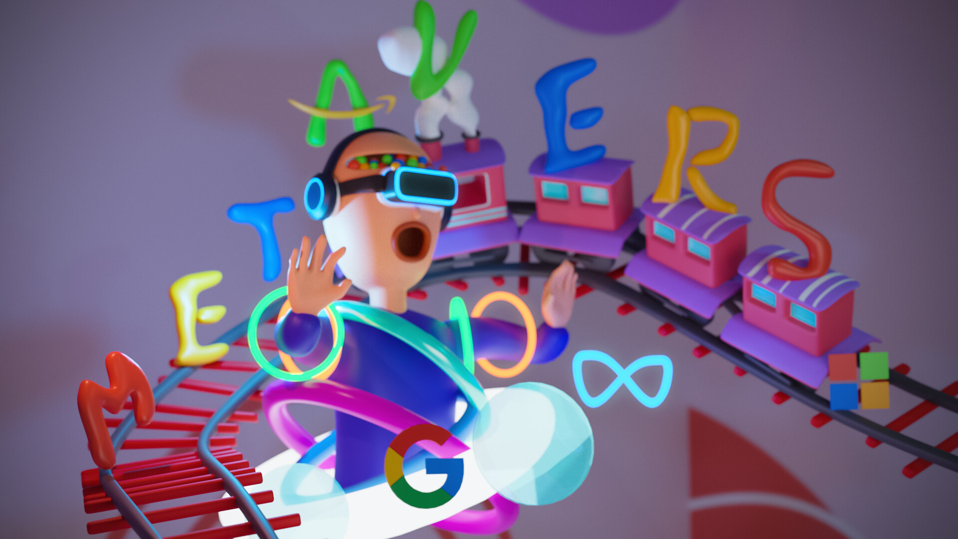 ArtStation - 3D Doodle modeling, shading and lighting