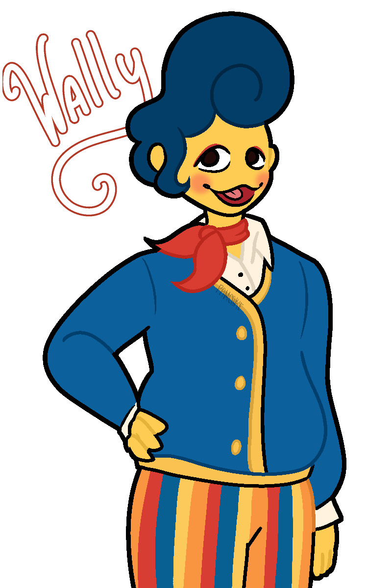 ArtStation - Wally from Welcome Home