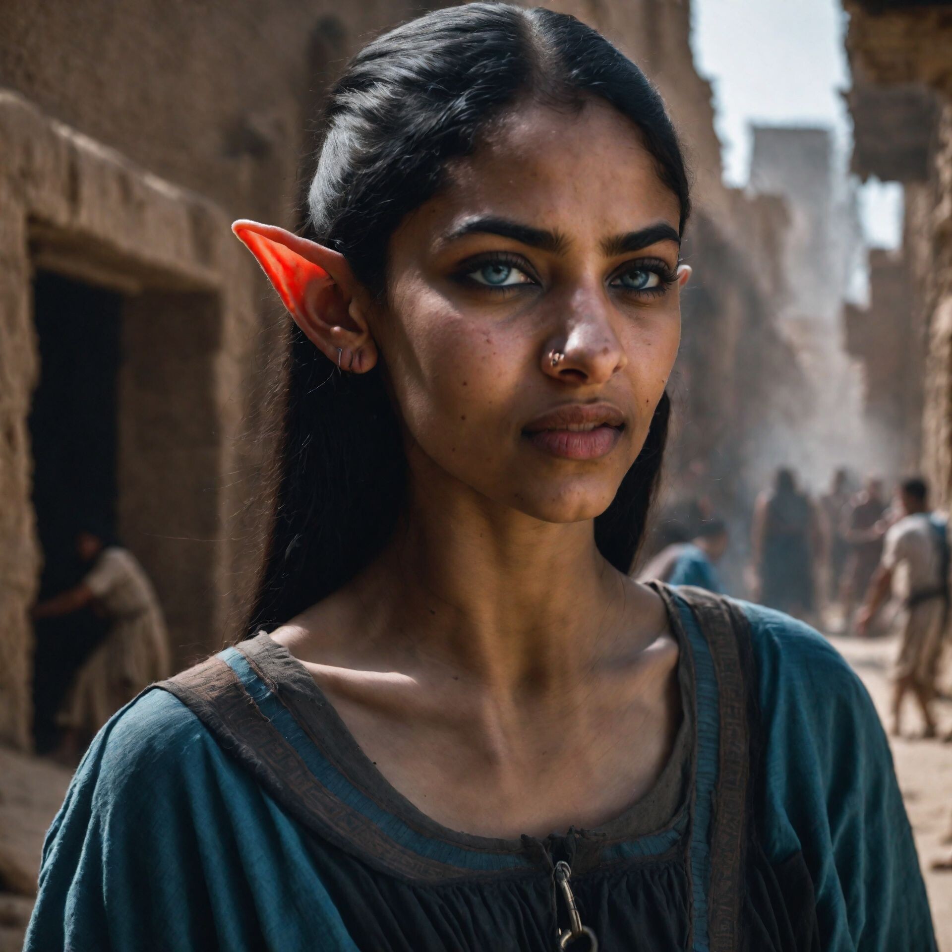 ArtStation - Desert Elf Woman