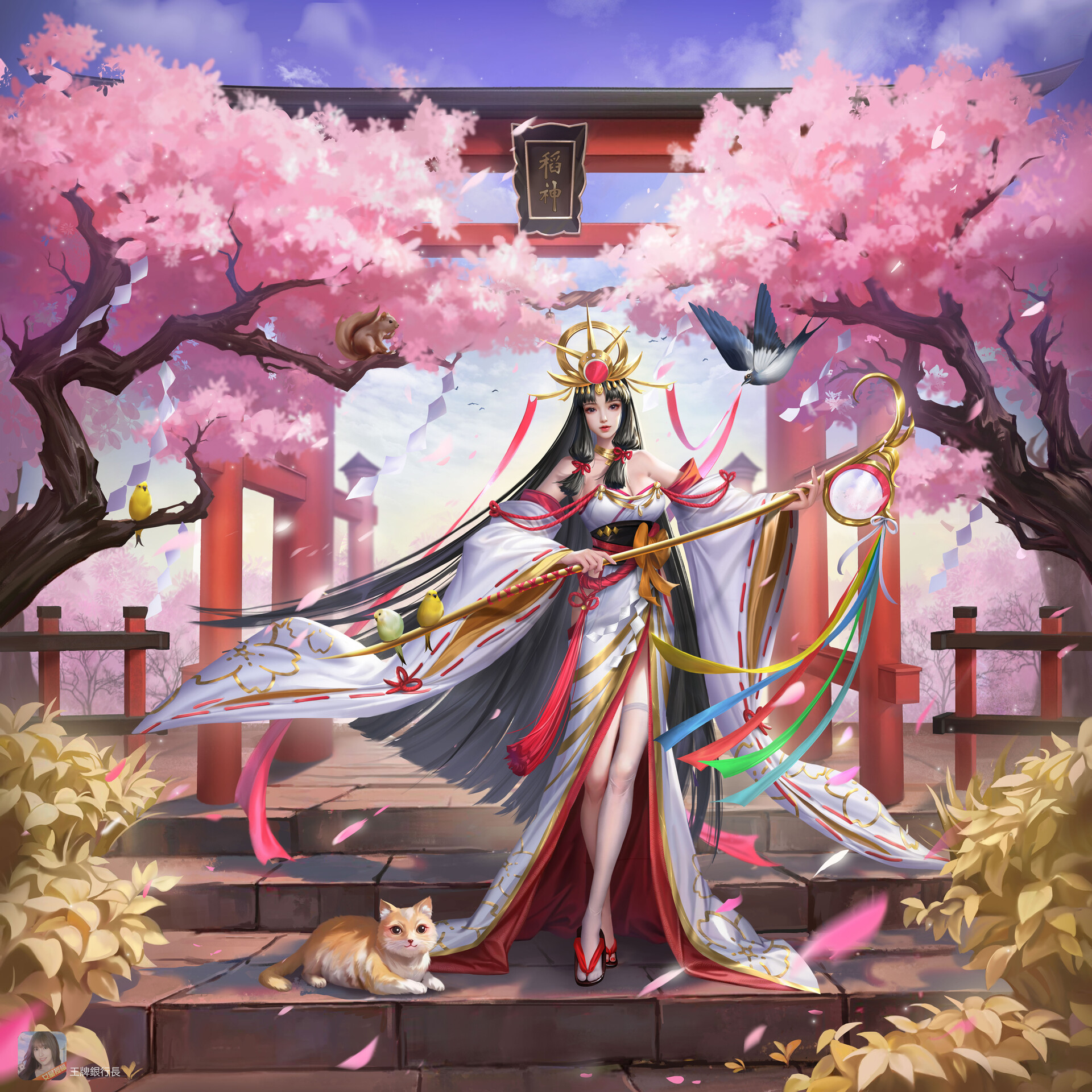 ArtStation - 巫女大姐姐