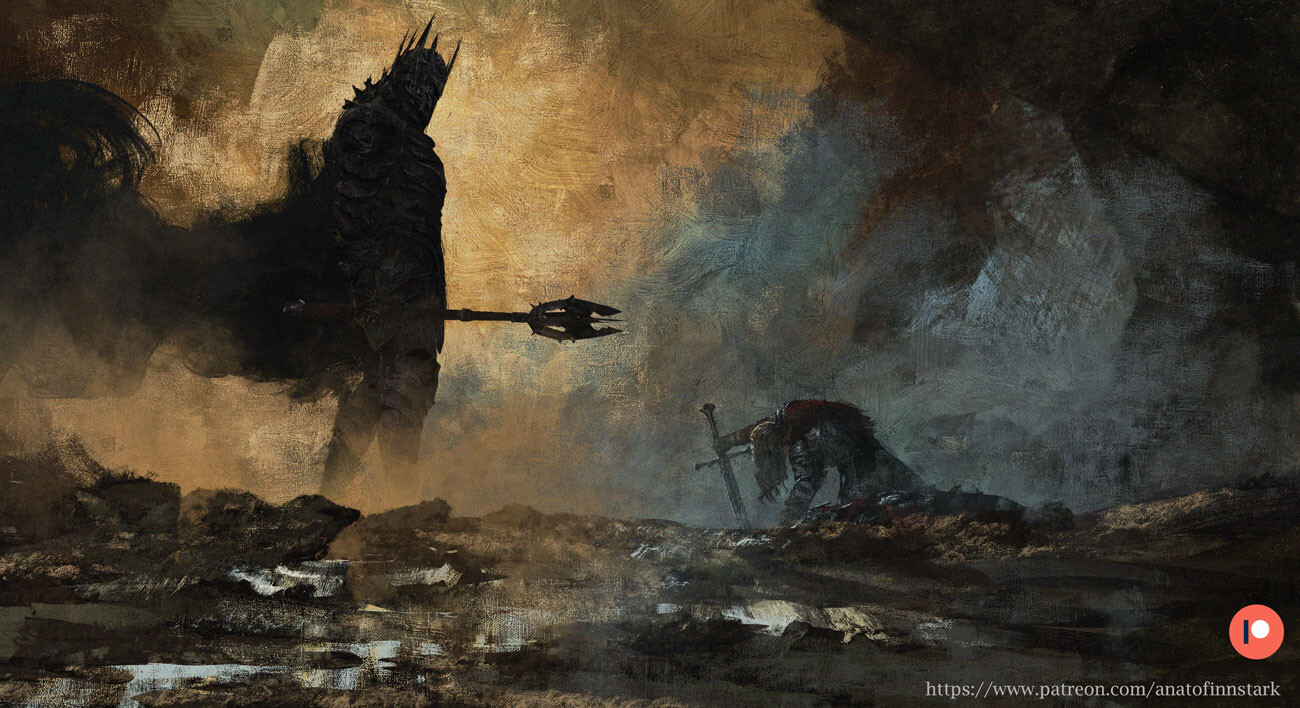 ArtStation - The Fate of Isildur