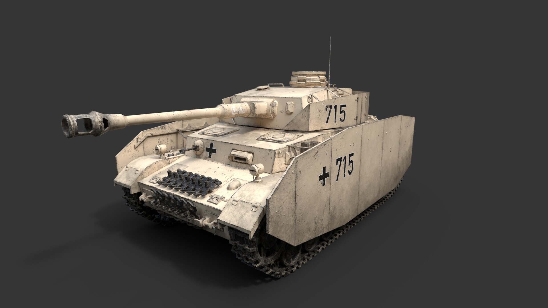 ArtStation - Panzer 4 / Ausf. H