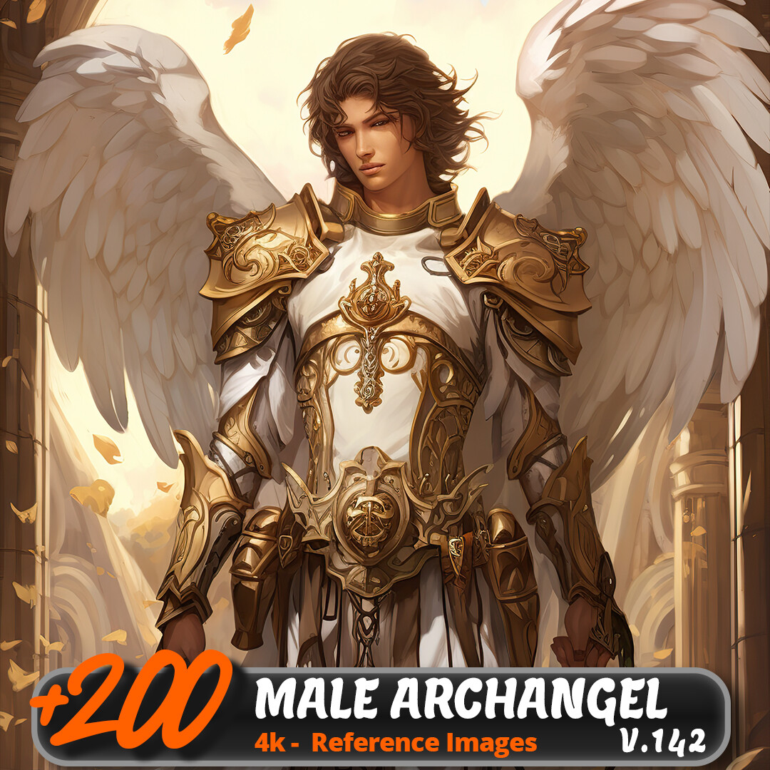 ArtStation - MALE ARCHANGEL VOL. 143/ 4K/ Reference Image