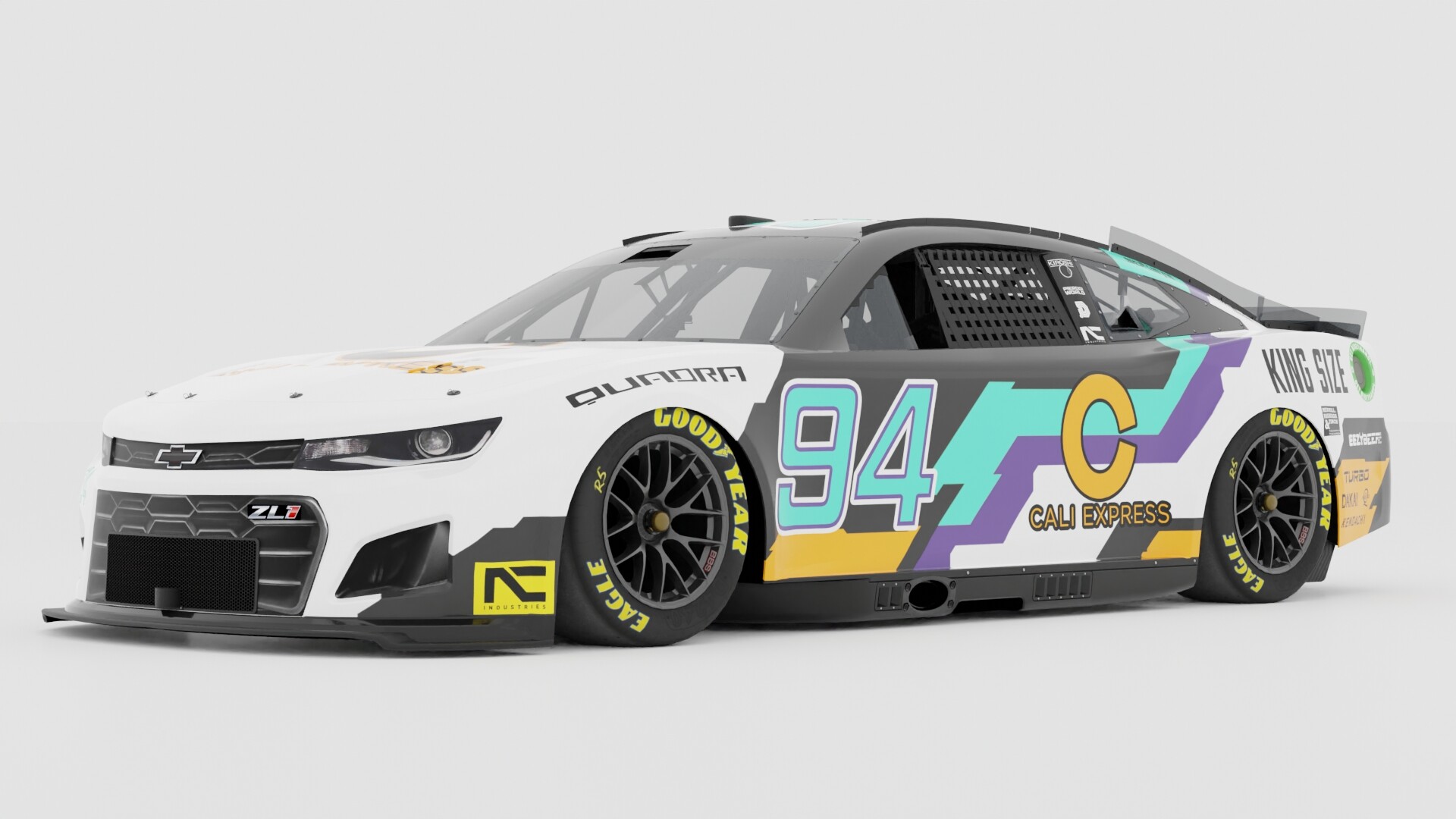 ArtStation - NASCAR Chevrolet Camaro Cali Express