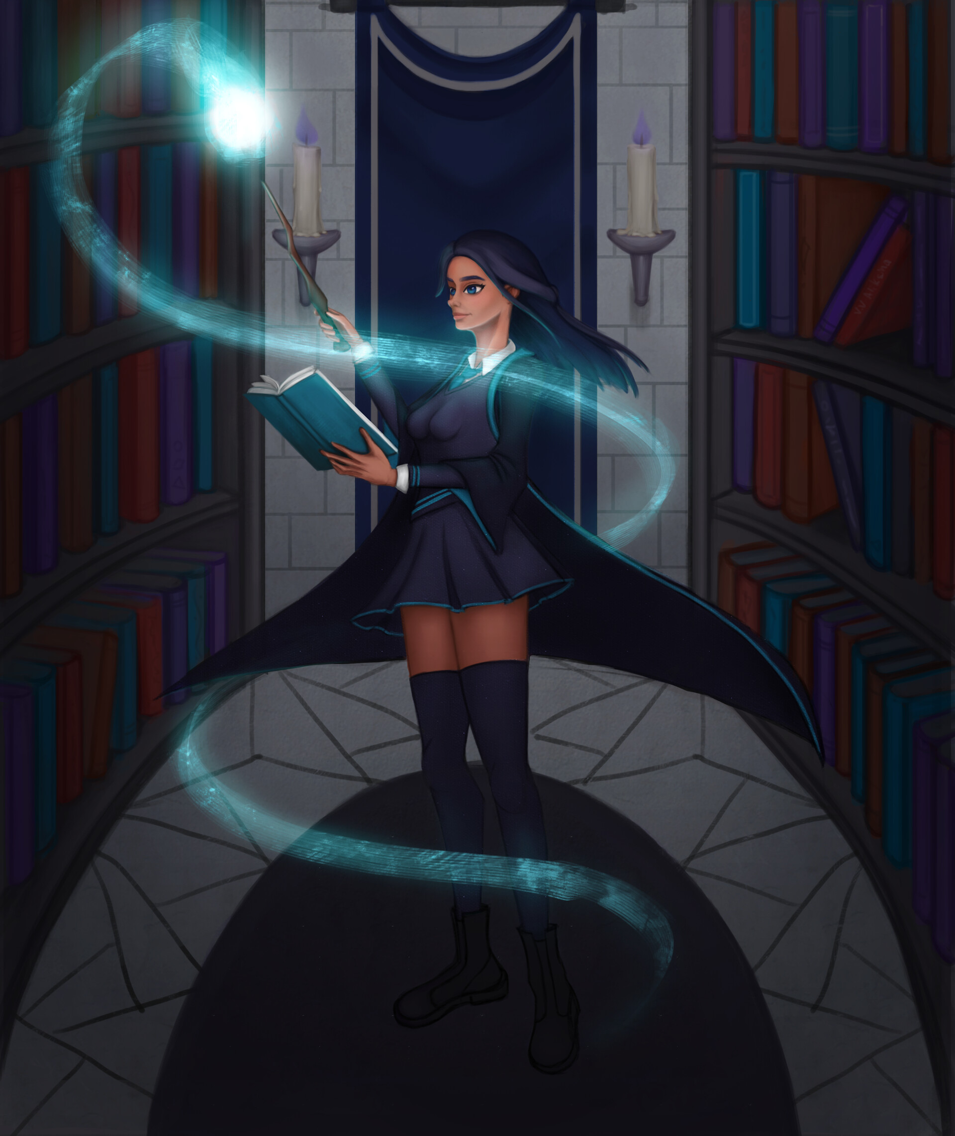 ArtStation - Magic student