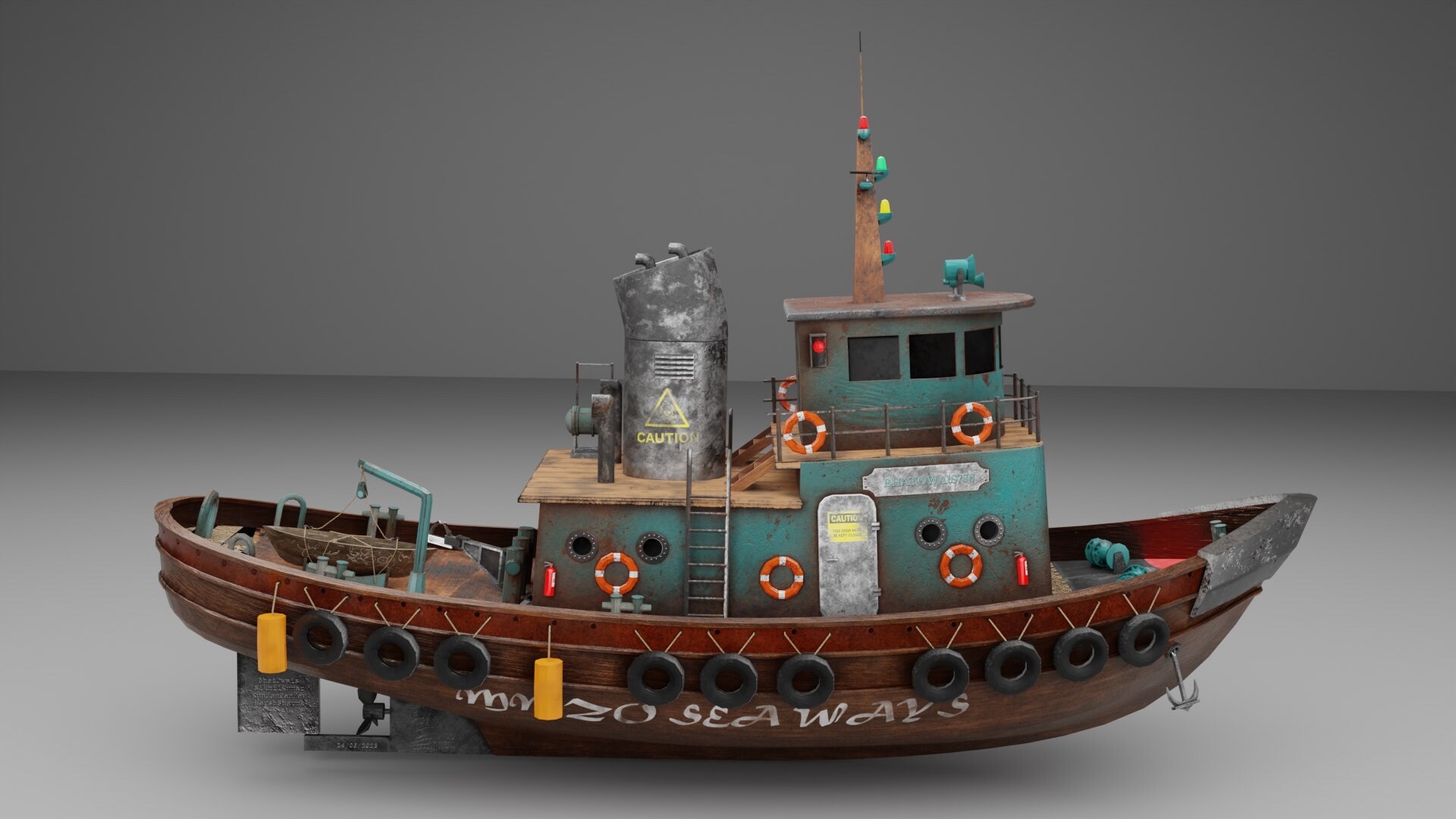 ArtStation - Gaming Ship (MMZO SEA WAYS)