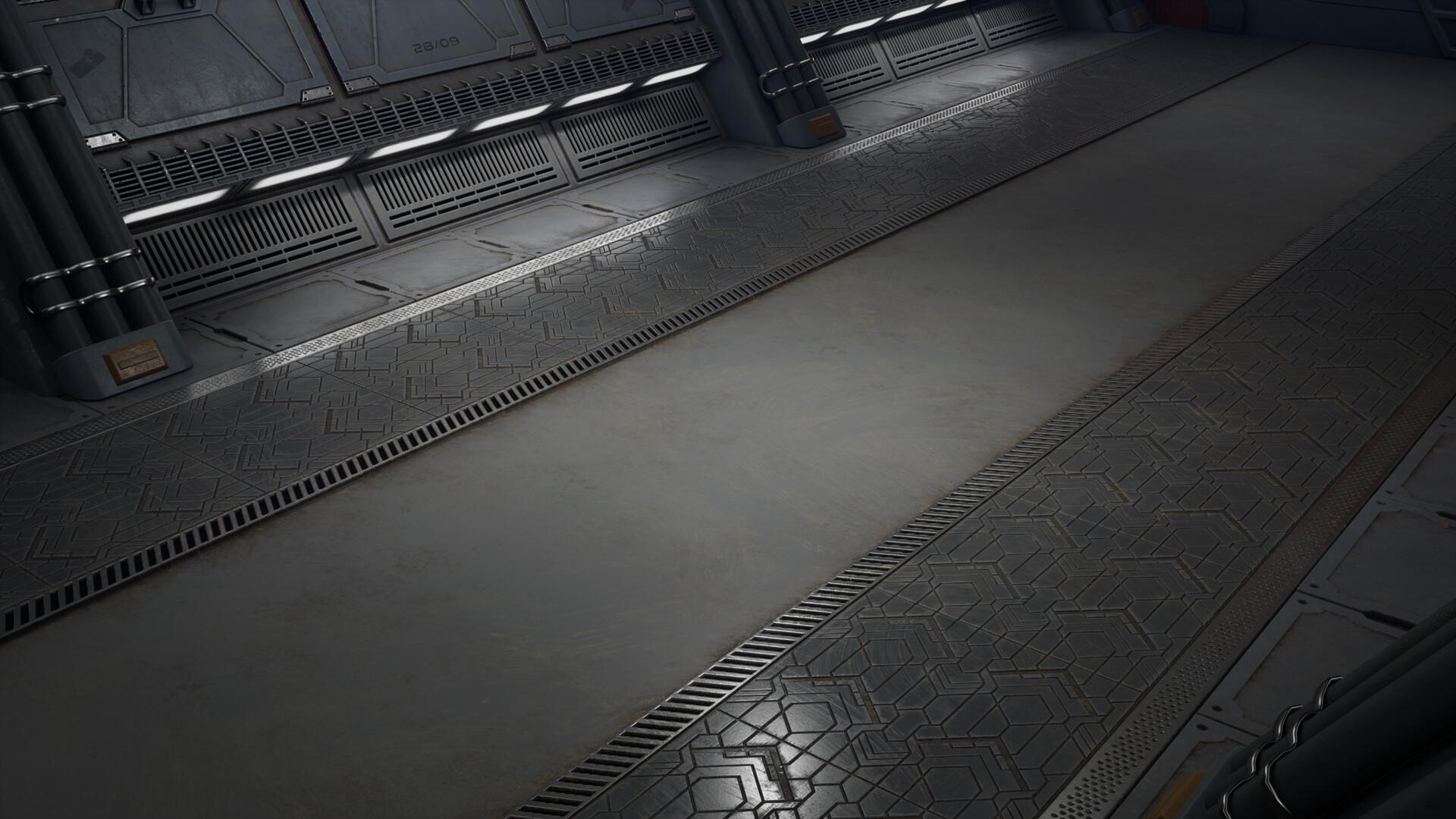 Aidos Anayev - Guardians of the Galaxy Vol. 3 hallway floor material