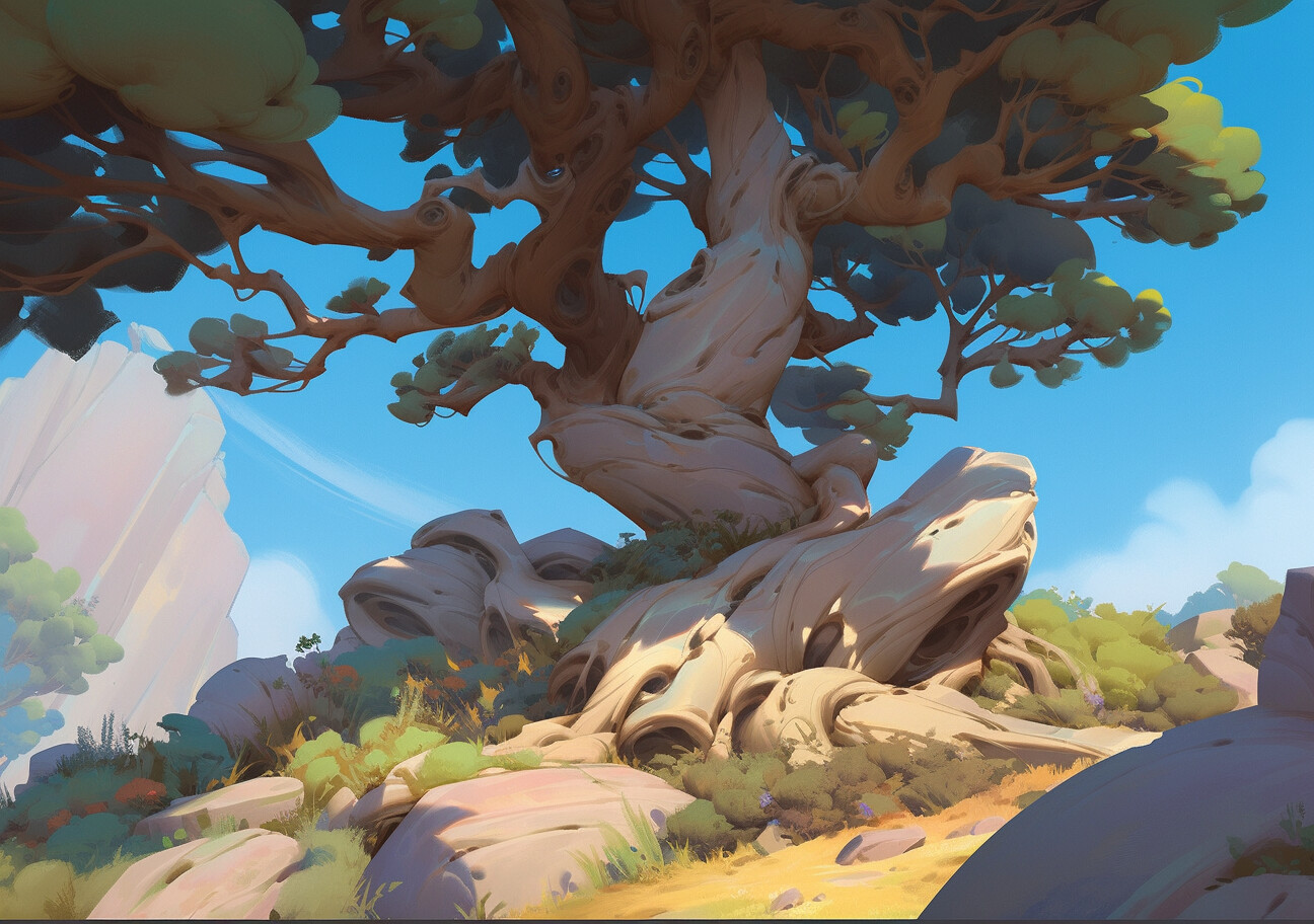 Artstation Tree