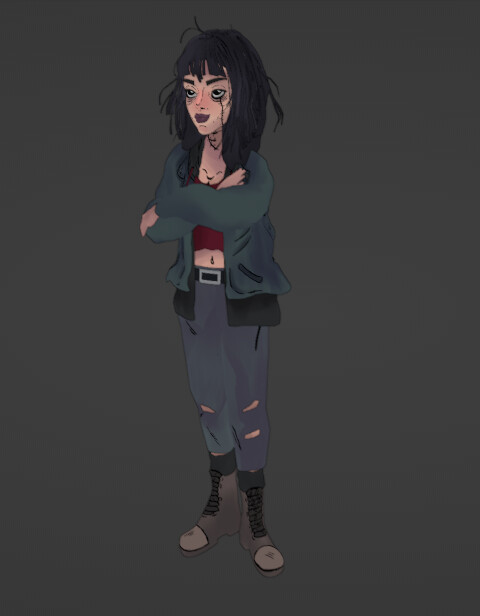 ArtStation - Clementine (OC Character)